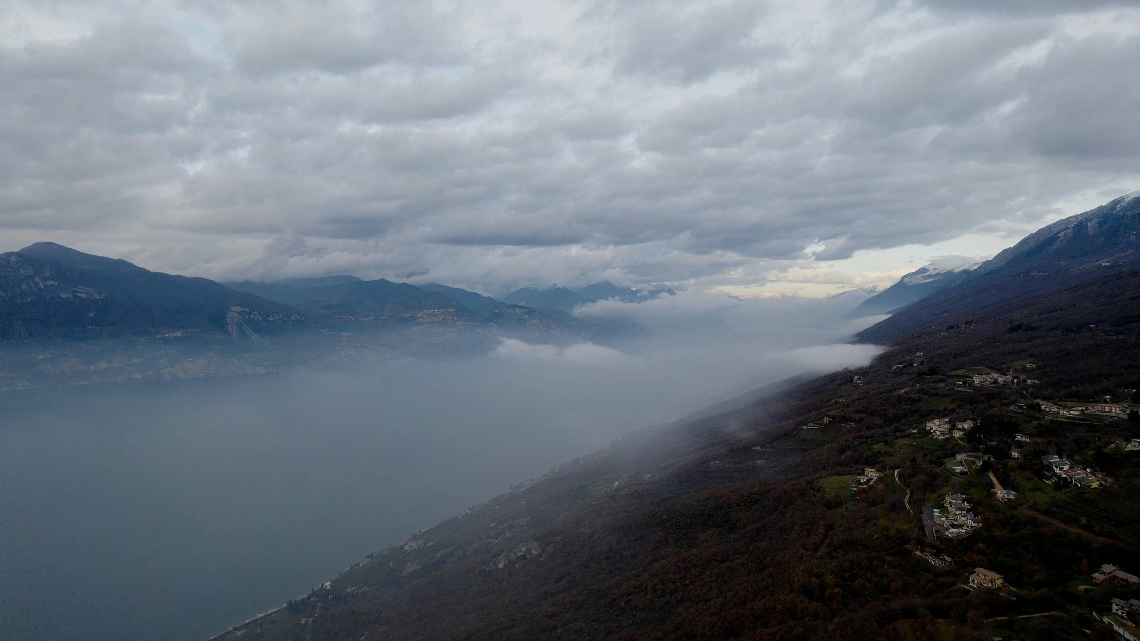 Drone Footage of Mountain View · Free Stock Video