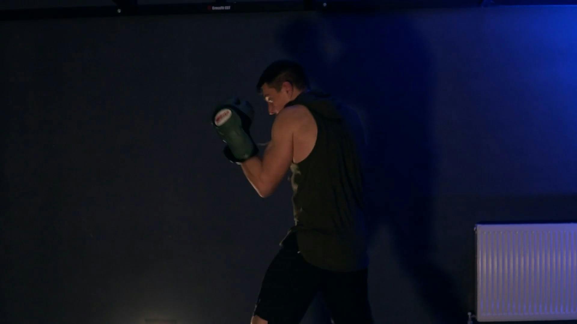 Man Shadowboxing in Gym Free Stock Video Footage, Royalty-Free 4K & HD ...