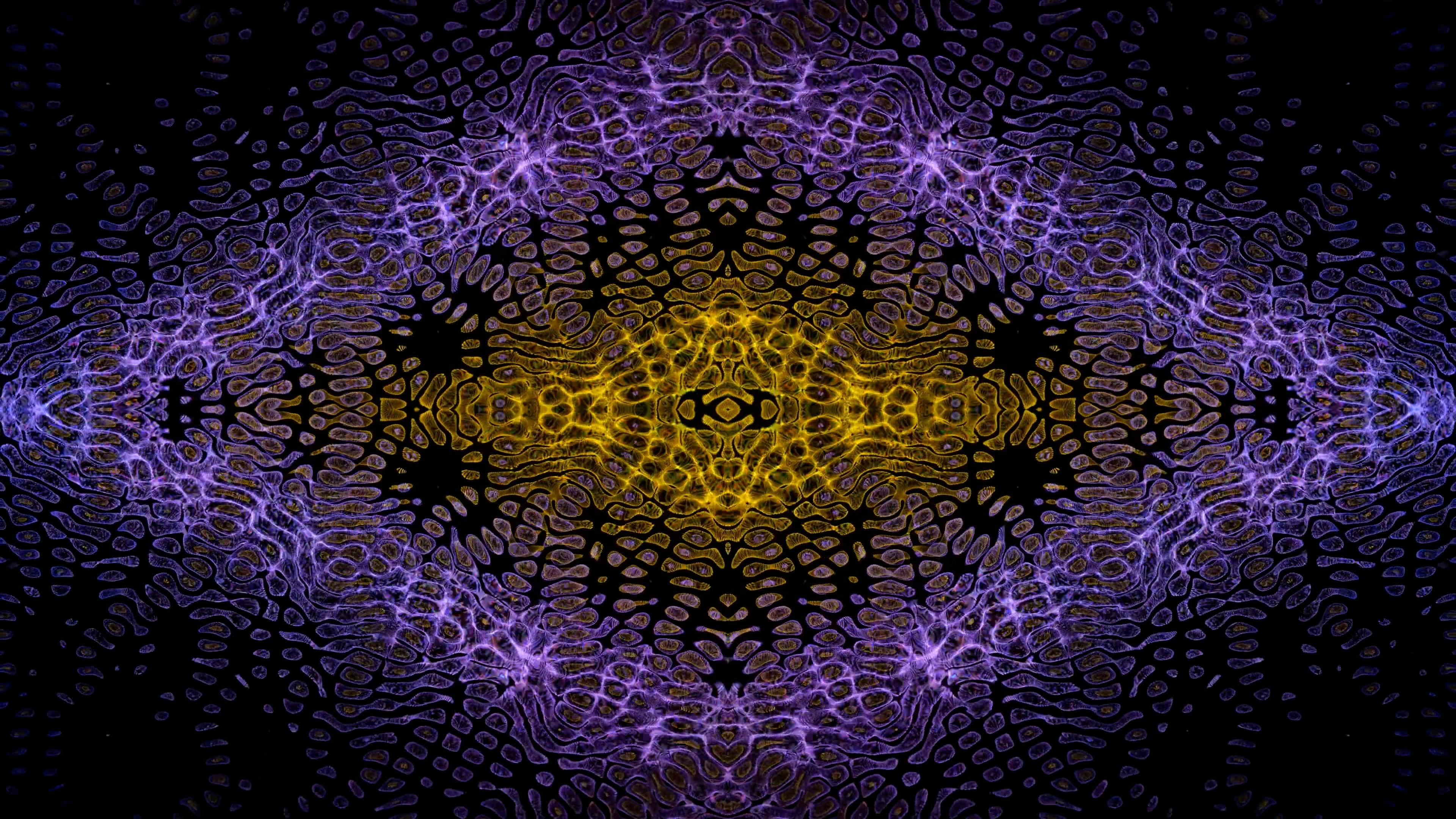 A Trippy Psychedelic Animation · Free Stock Video