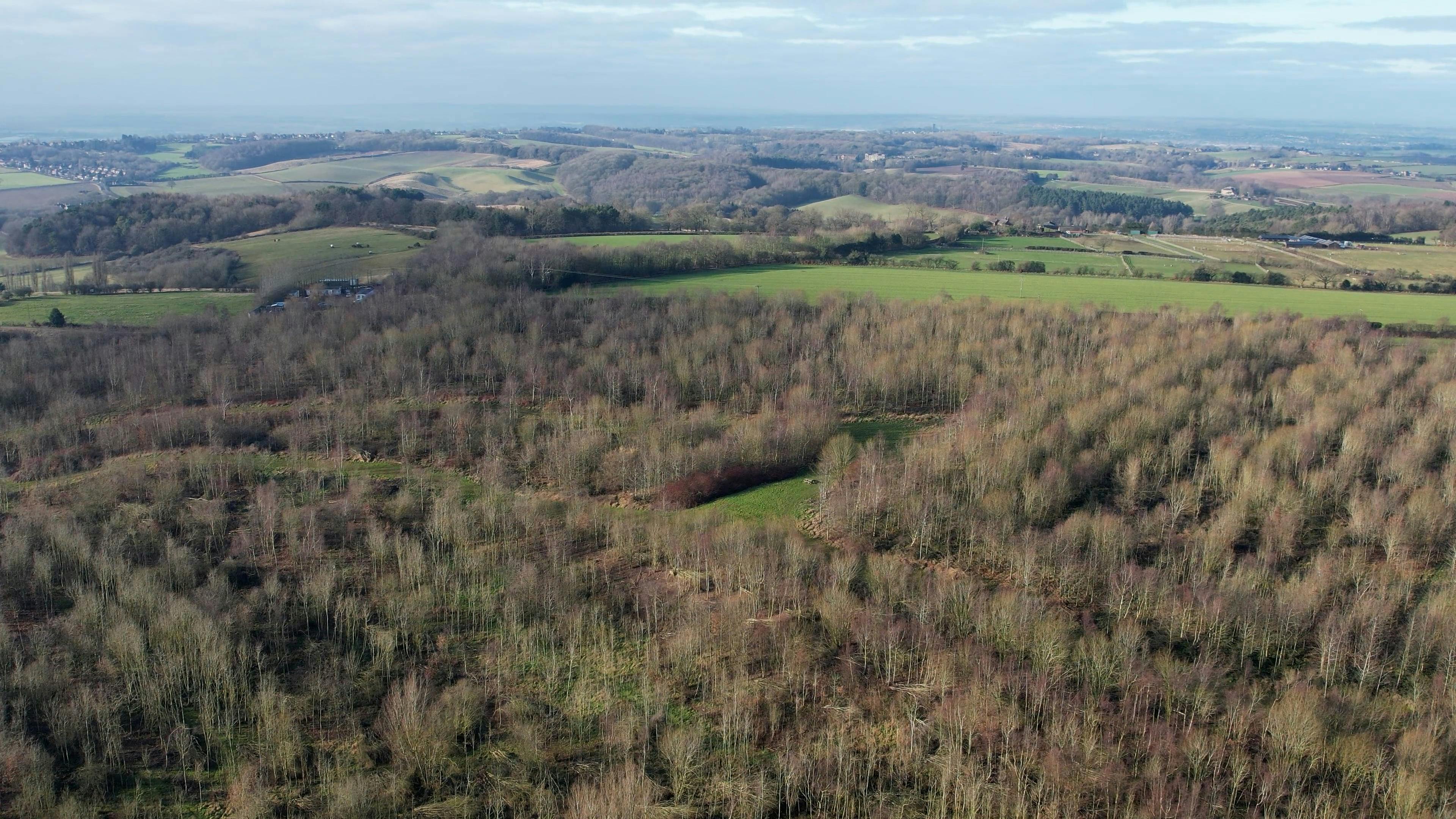 Drone Footage of Altnahinch Reservoir Free Stock Video Footage, Royalty ...