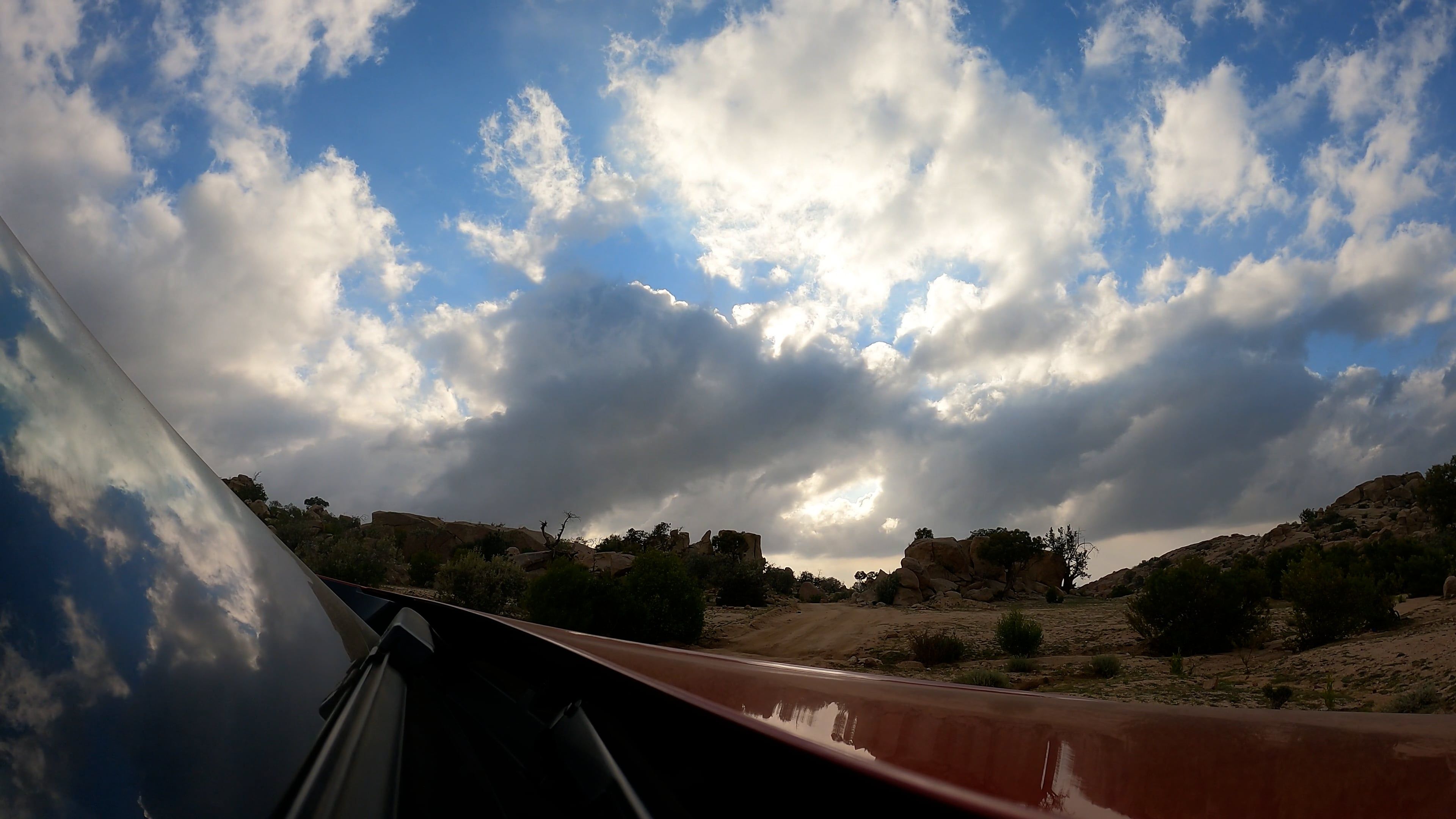 Animating Clouds Moving Over The Pyramids Free Stock Video Footage