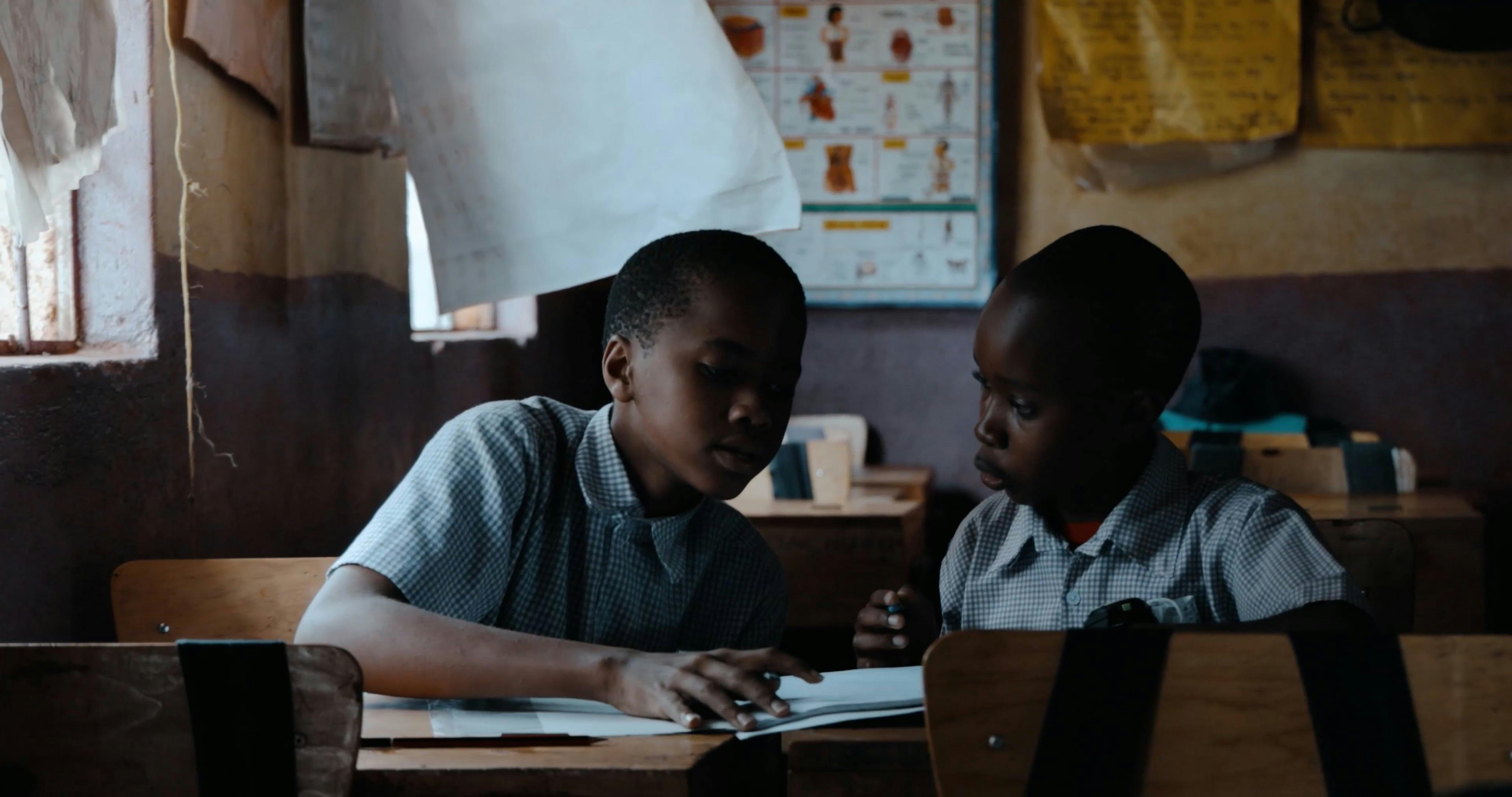 Two Schoolboys Learning in Classroom Free Stock Video Footage, Royalty ...