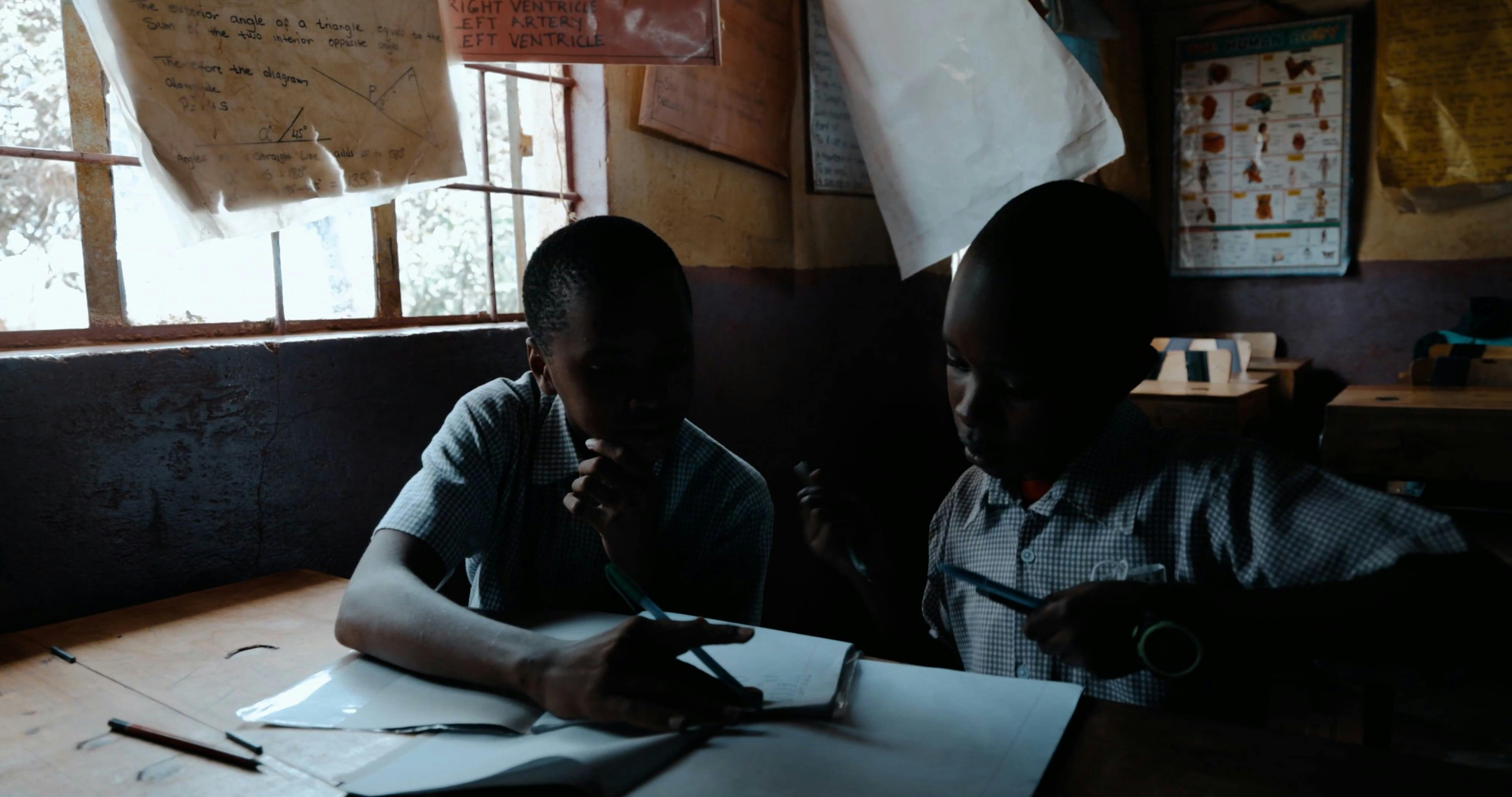 Two Schoolboys Learning in Classroom Free Stock Video Footage, Royalty ...