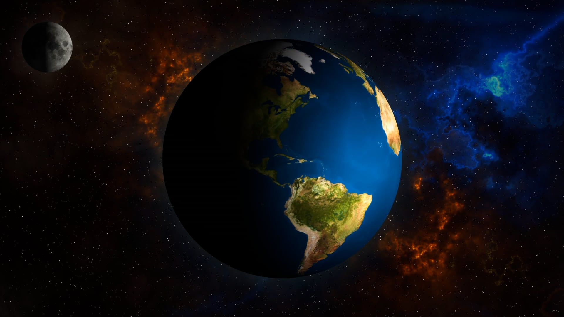 Animation of Earth · Free Stock Video
