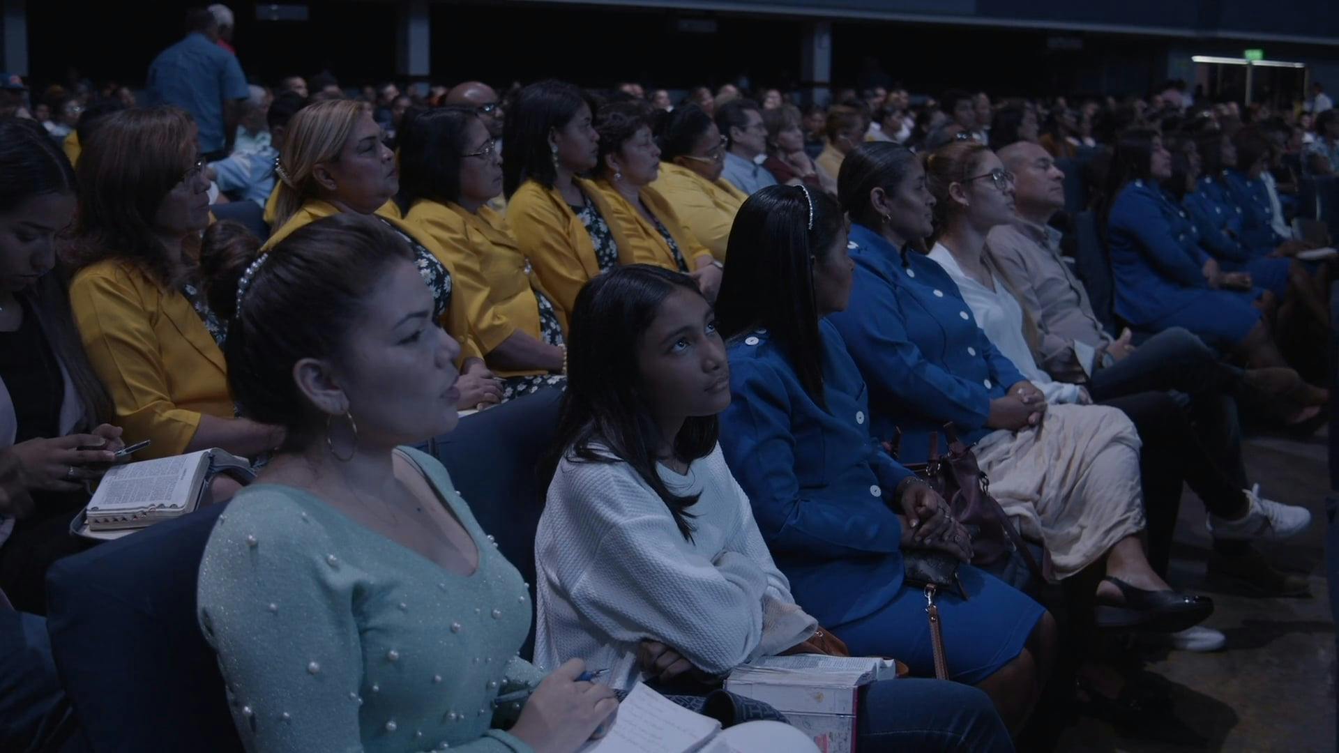 Crowd in Audience Listening to Event Free Stock Video Footage, Royalty ...