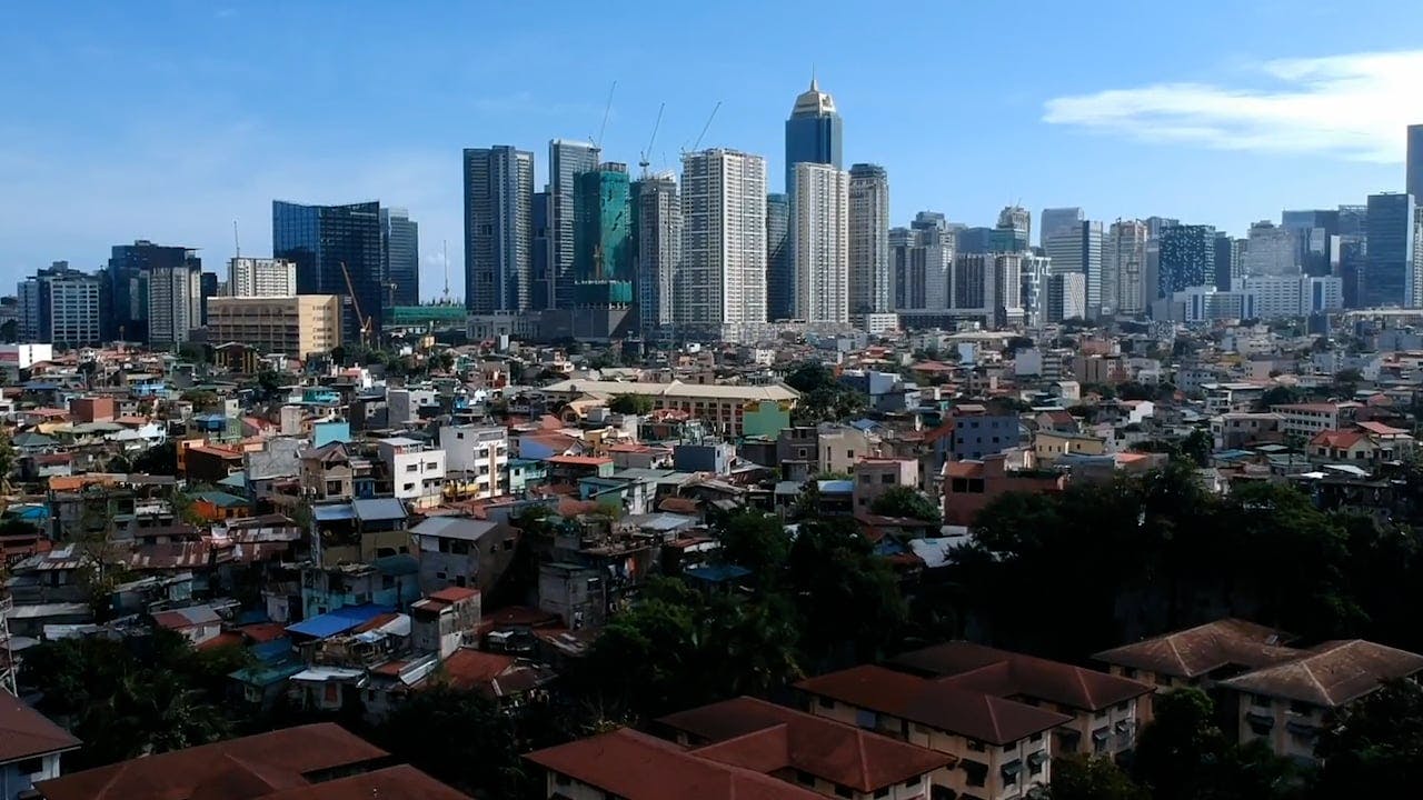 Panoramic View of the City of Iloilo in the Philippines Free Stock ...