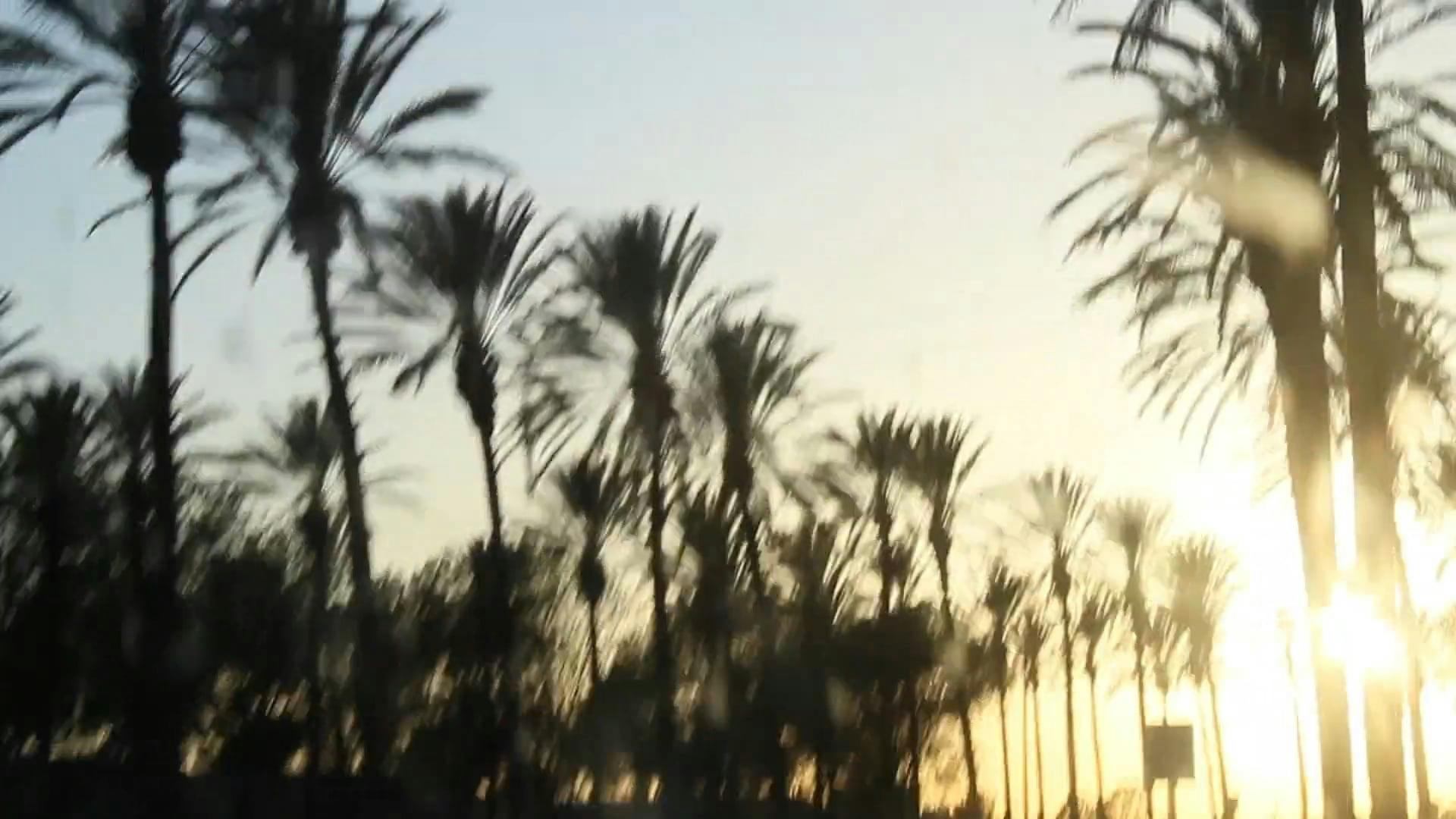 A View Of Sunset While Driving Free Stock Video Footage, Royalty-Free ...