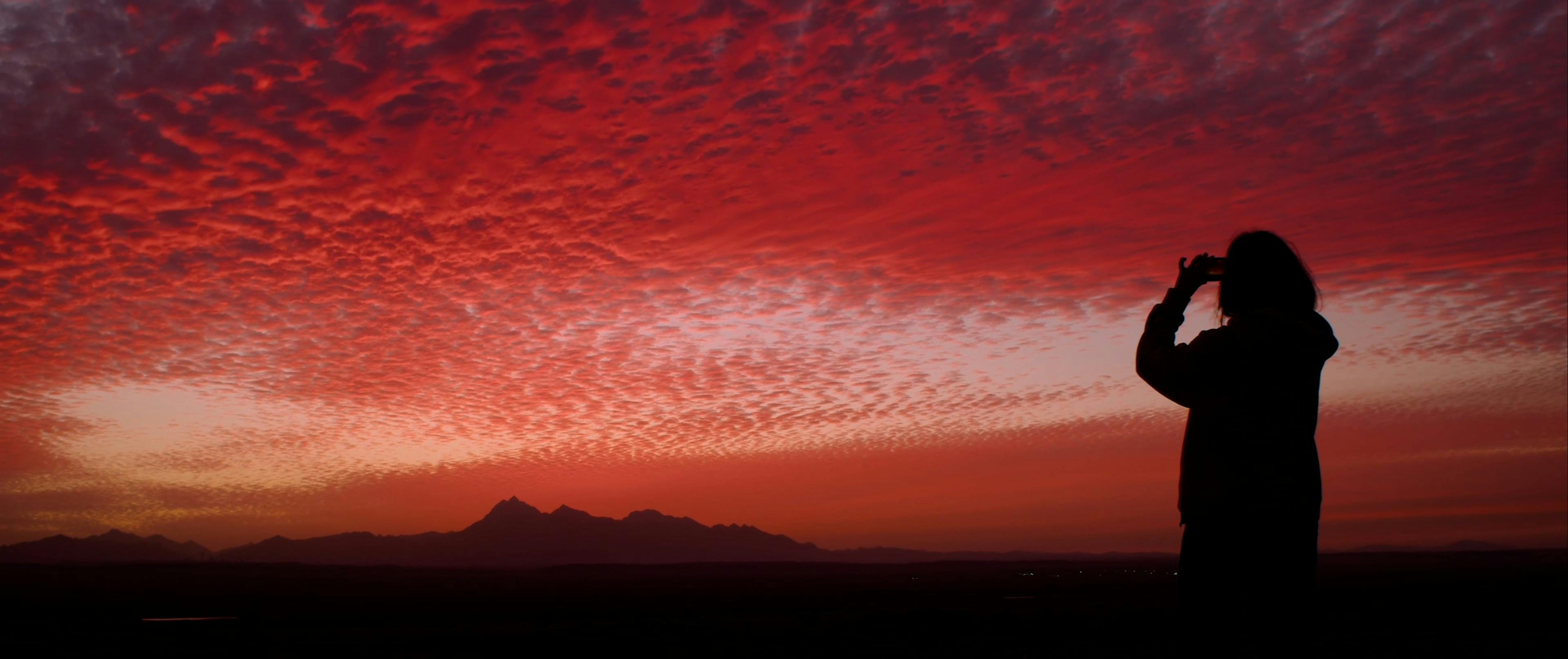 Woman Watching Sunset Free Stock Video Footage, Royalty-Free 4K & HD ...
