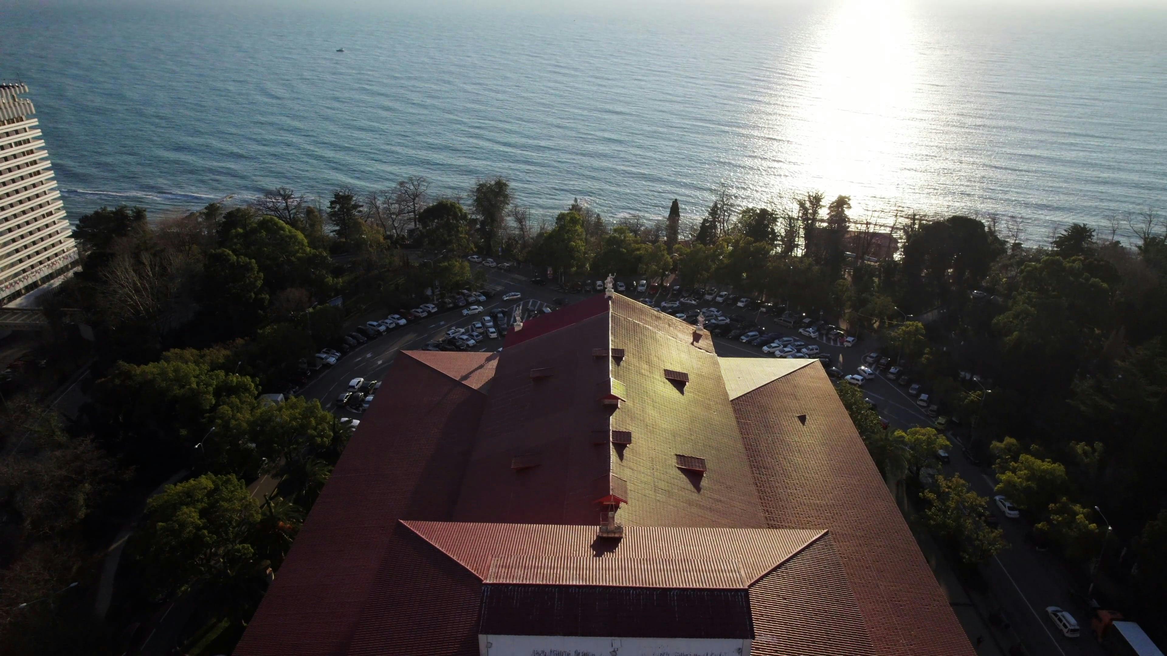 Building and Sea Free Stock Video Footage, Royalty-Free 4K & HD Video Clip