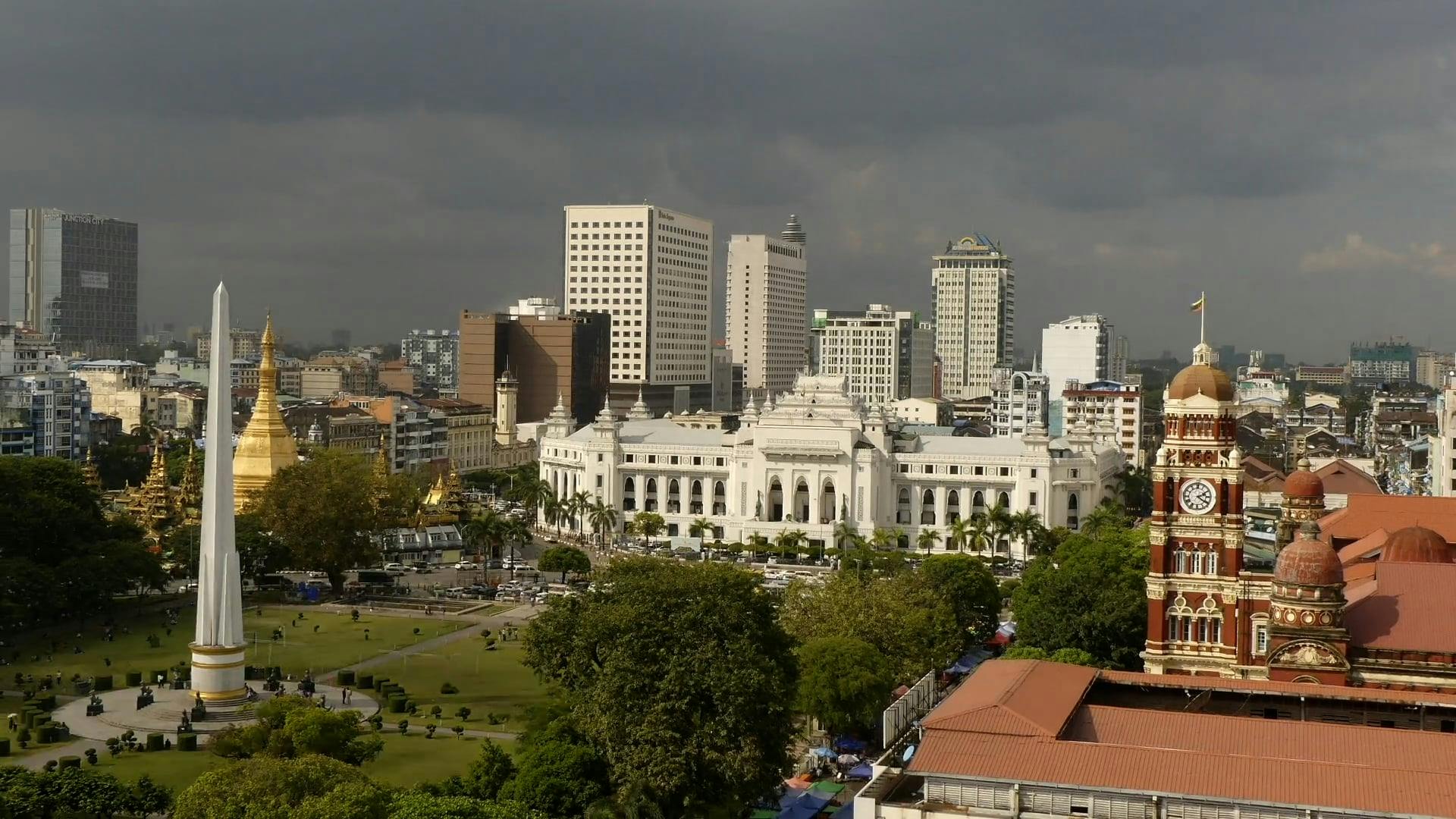 Downtown In Yangon Videos, Download The BEST Free 4k Stock Video ...