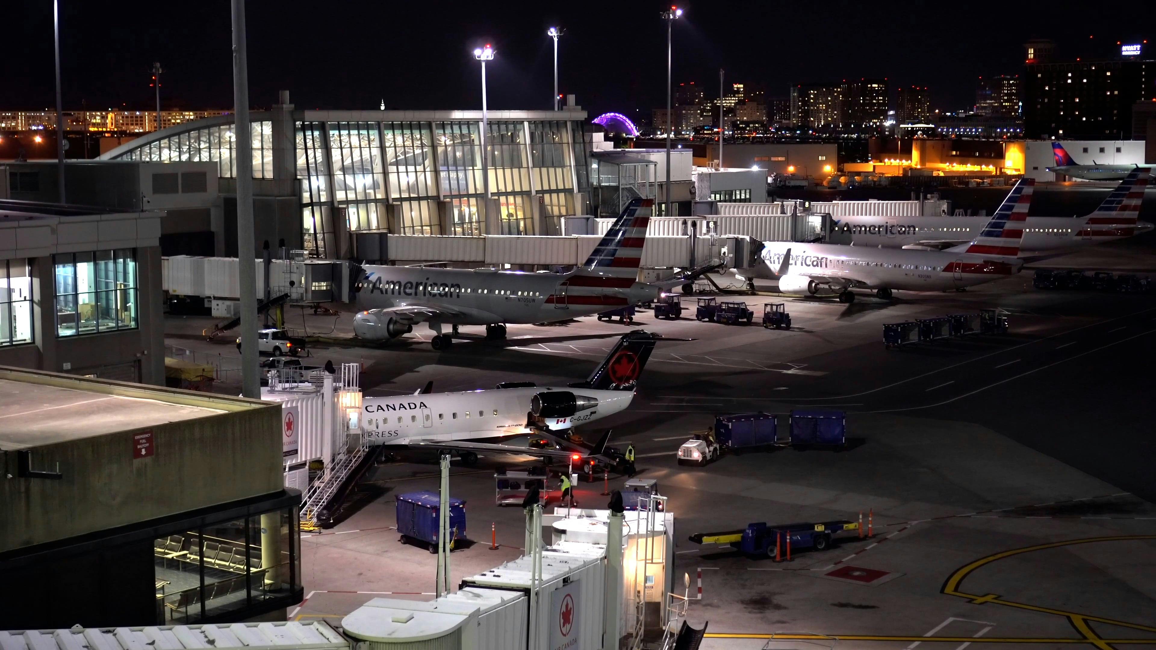 Aiport Terminal at Night Free Stock Video Footage, Royalty-Free 4K & HD ...