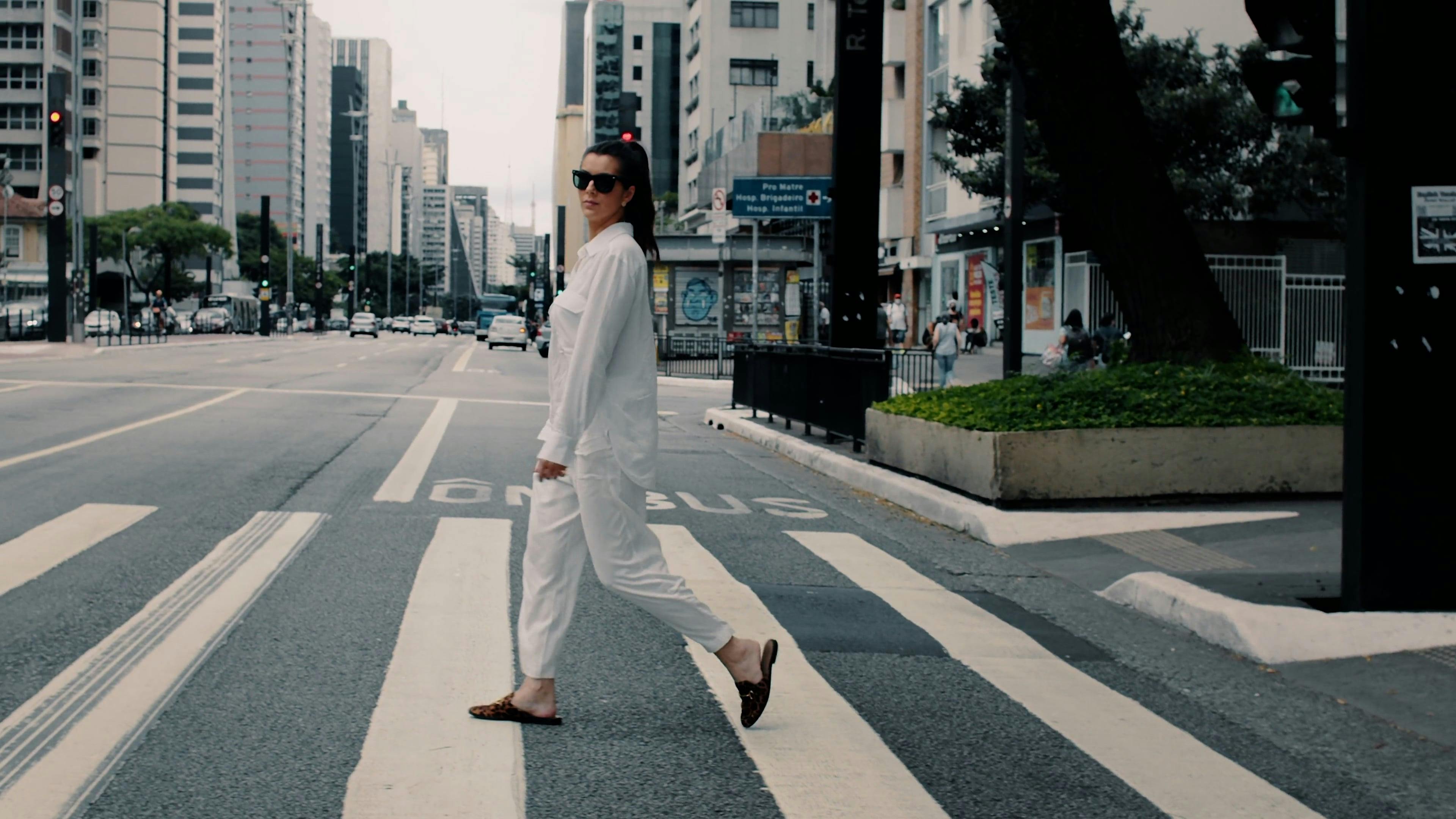 Woman In the Street Free Stock Video Footage, Royalty-Free 4K & HD ...