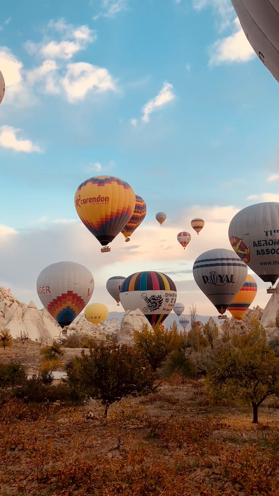 Torch Blowing Hot Air In A Giant Balloon To Control Its Landing Free ...