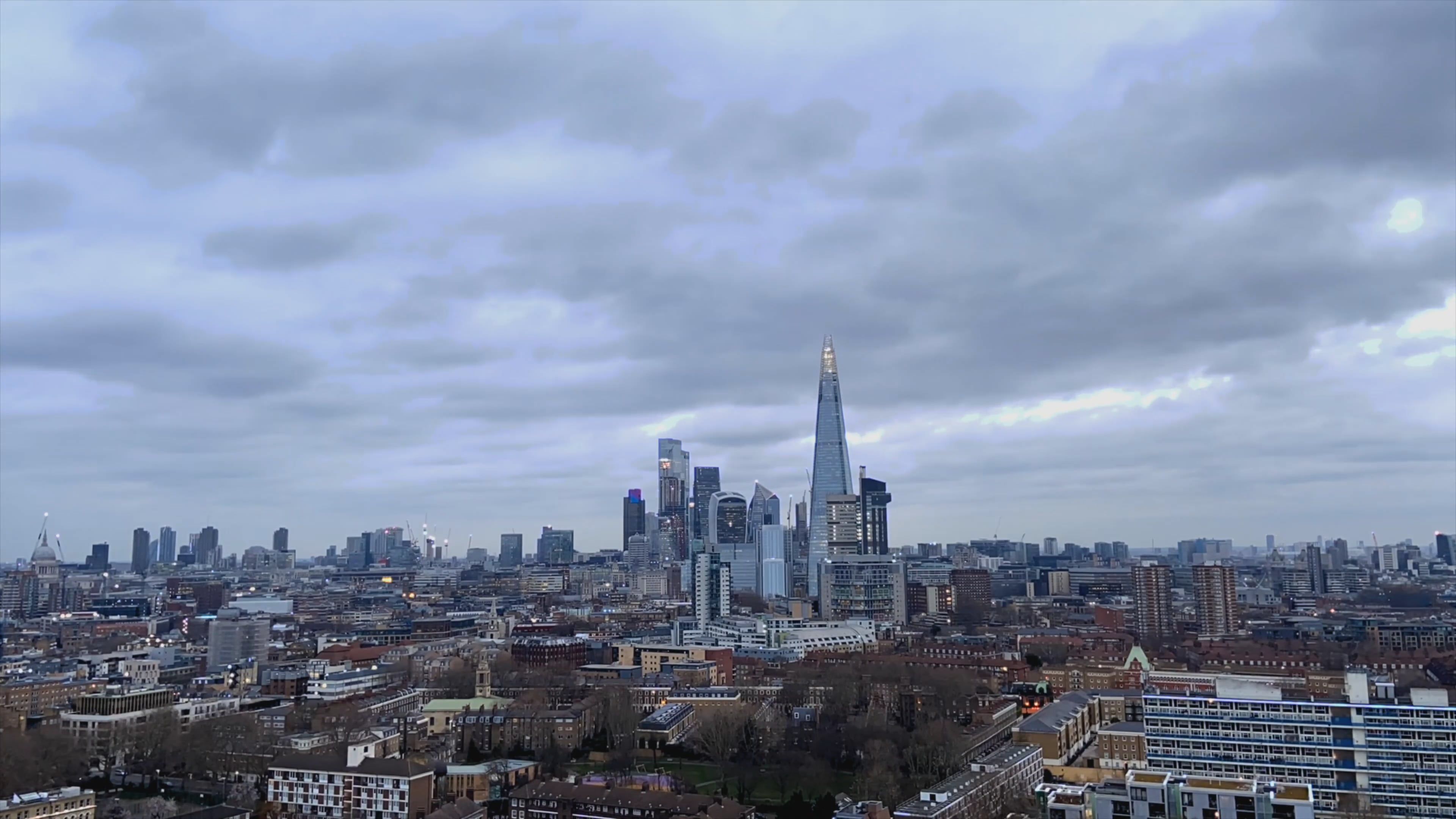 London Skyline Time-Lapse Free Stock Video Footage, Royalty-Free 4K ...