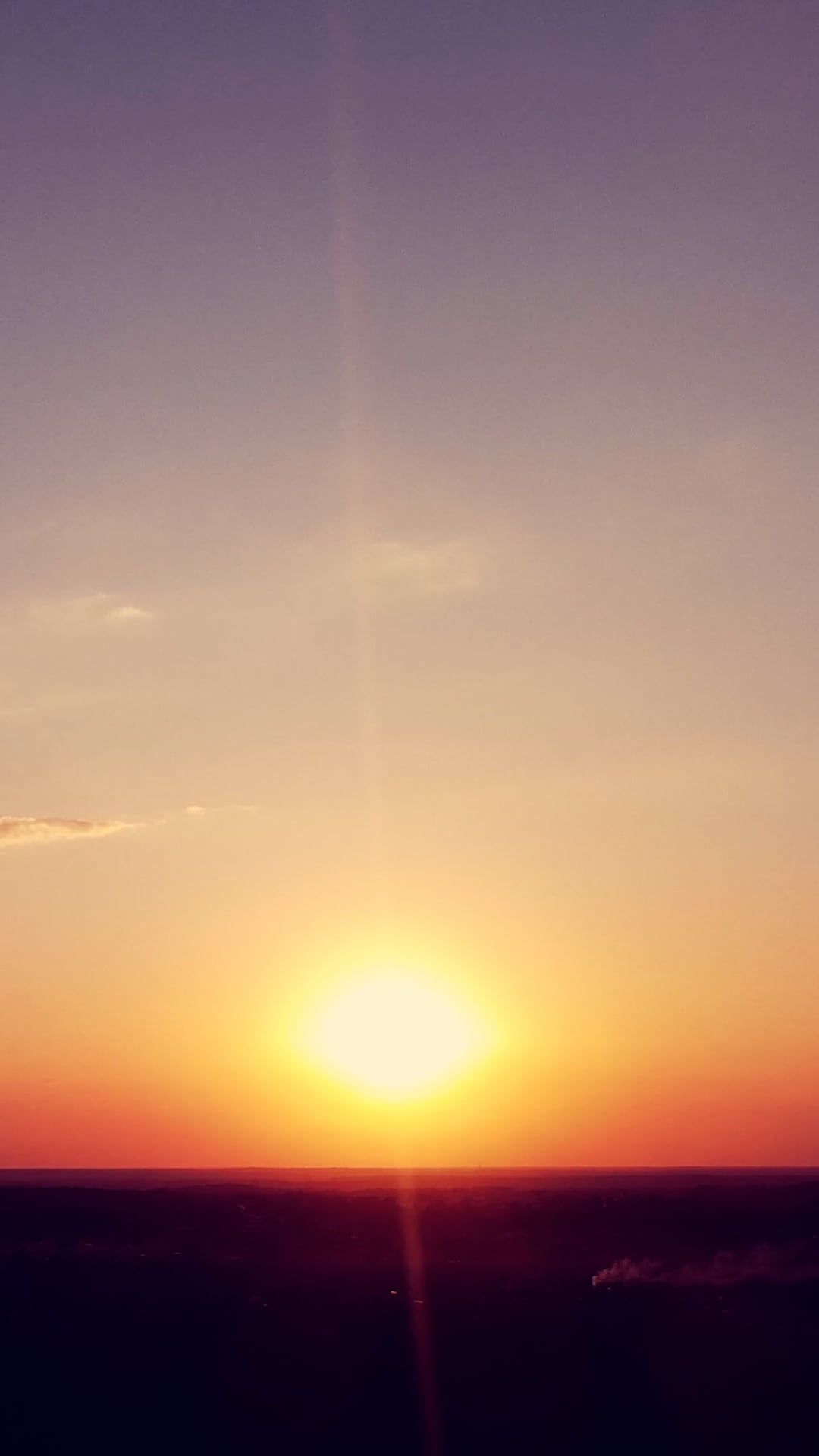 Scenic Sunset over Flat Horizon Free Stock Video Footage, Royalty-Free ...