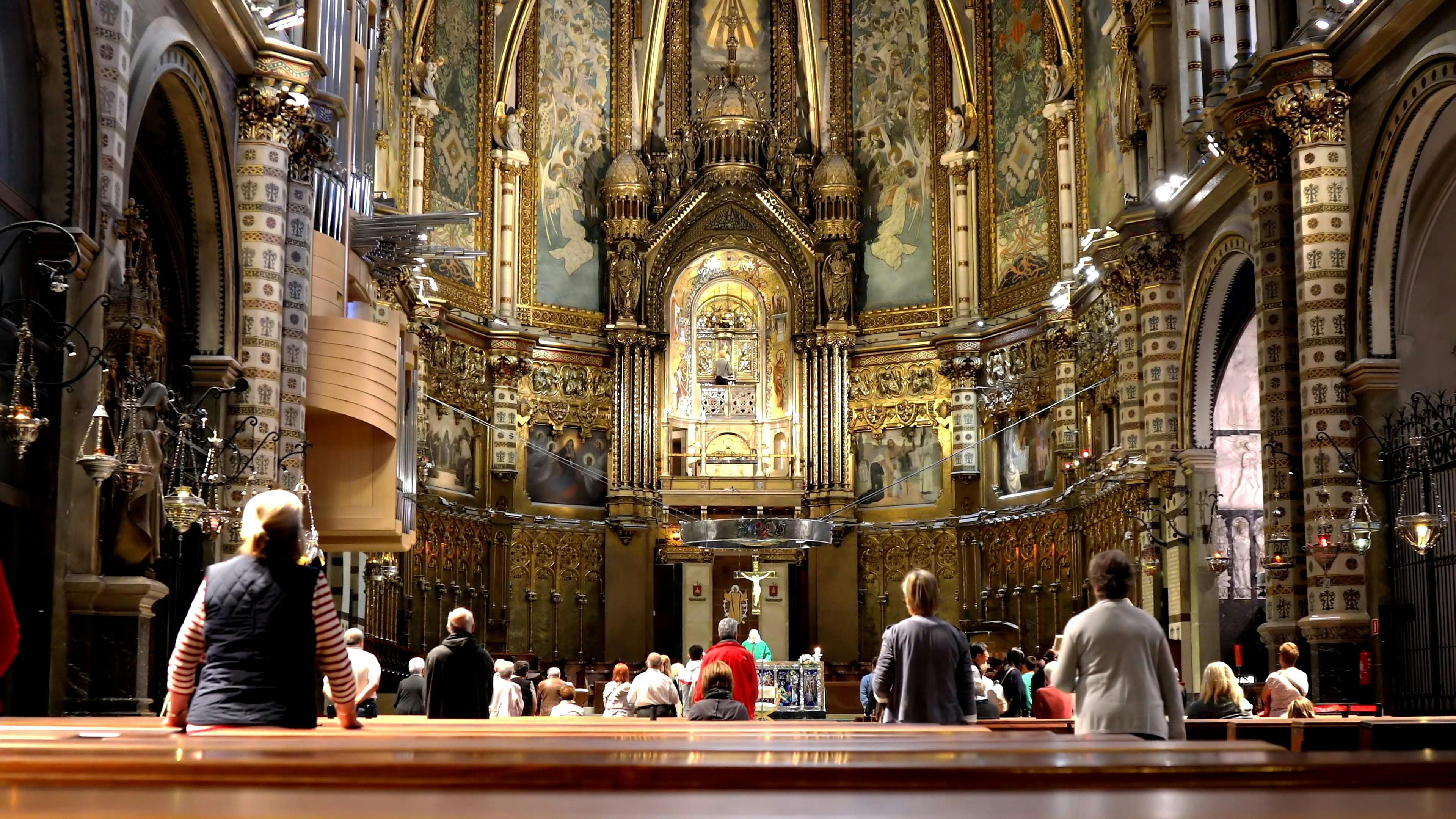 People in Church Free Stock Video Footage, Royalty-Free 4K & HD Video Clip