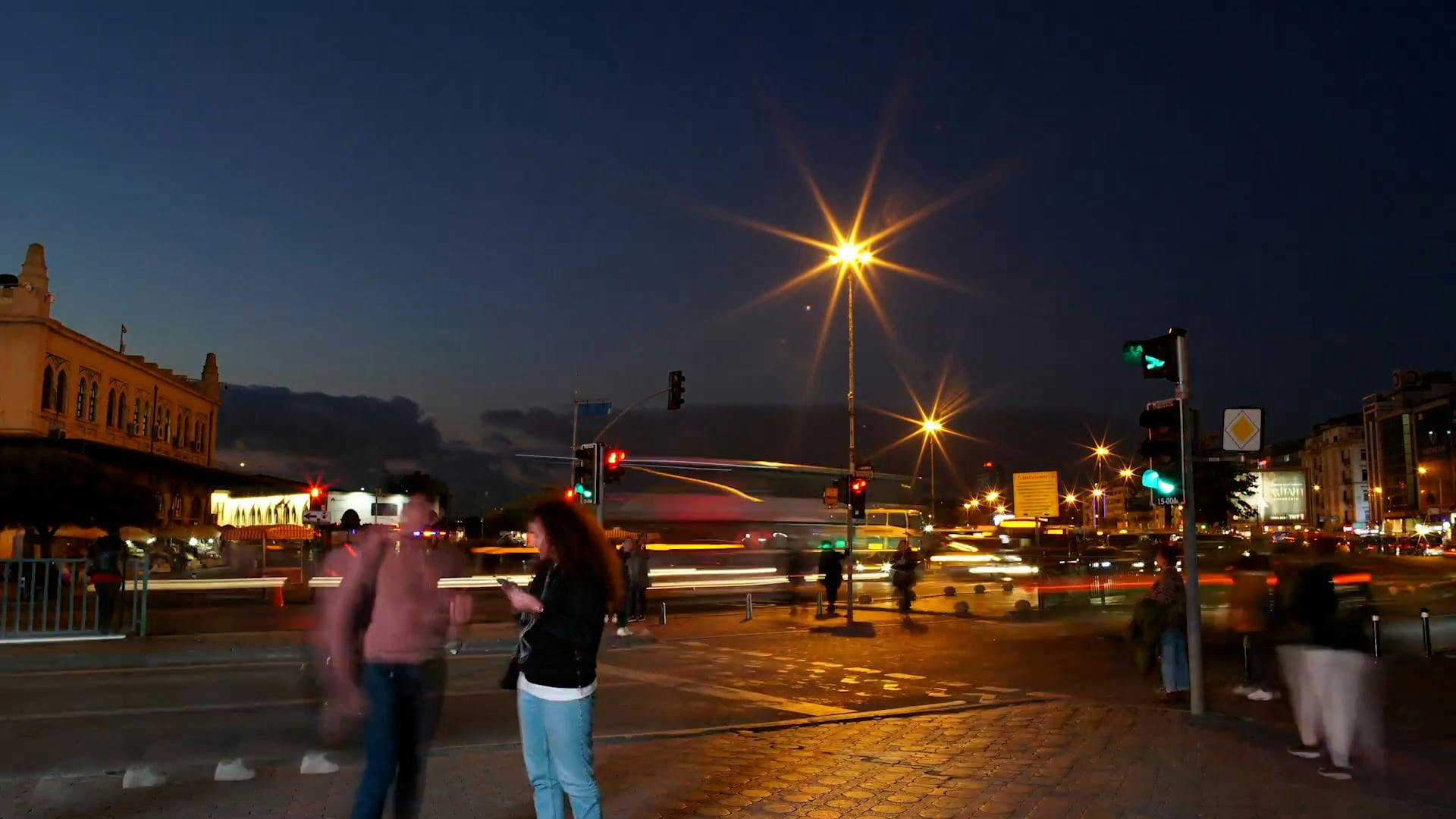 Time Lapse Video Of Traffic Free Stock Video Footage, Royalty-Free 4K ...