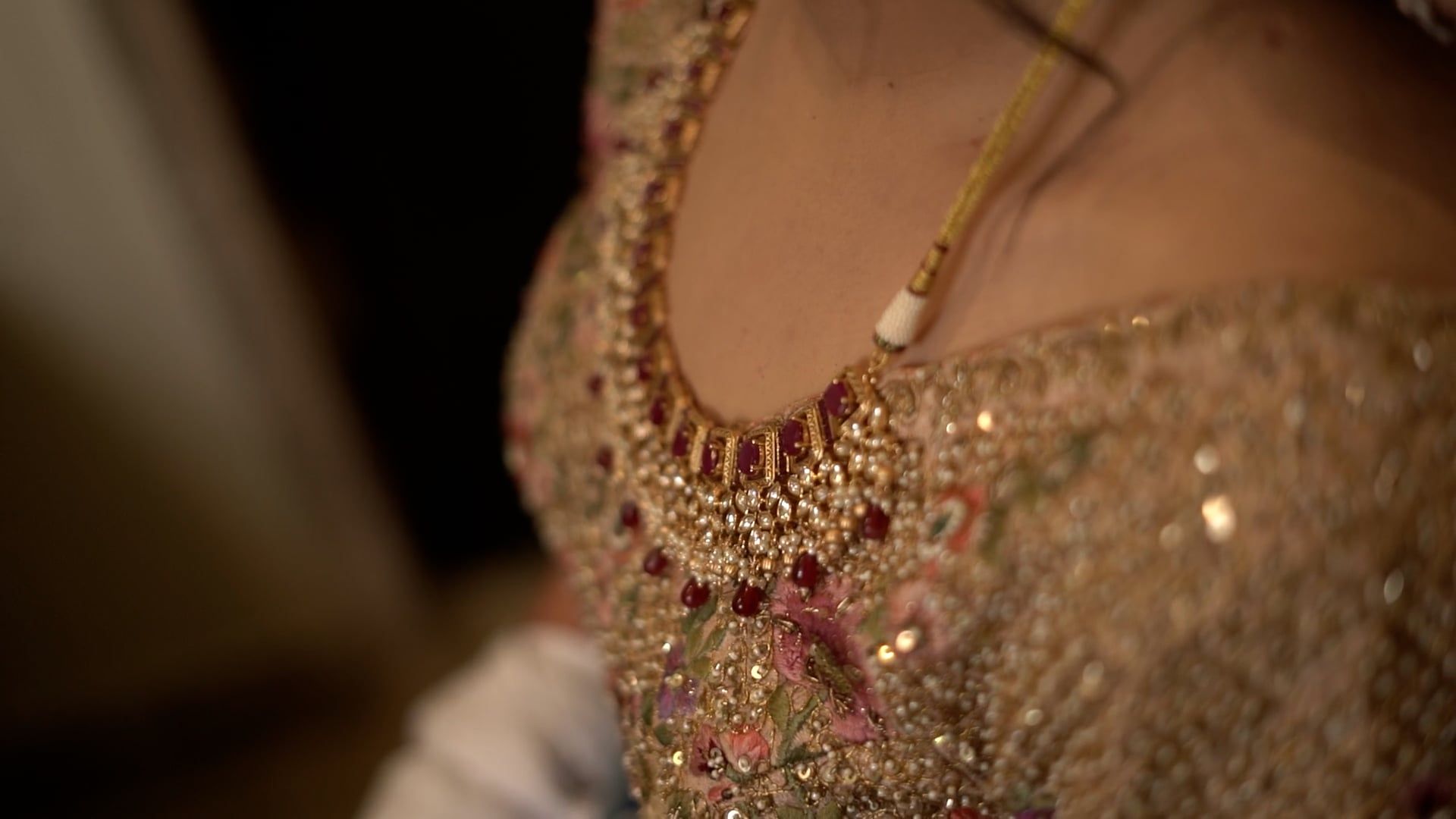 Woman putting on Necklace Free Stock Video Footage, Royalty-Free 4K ...