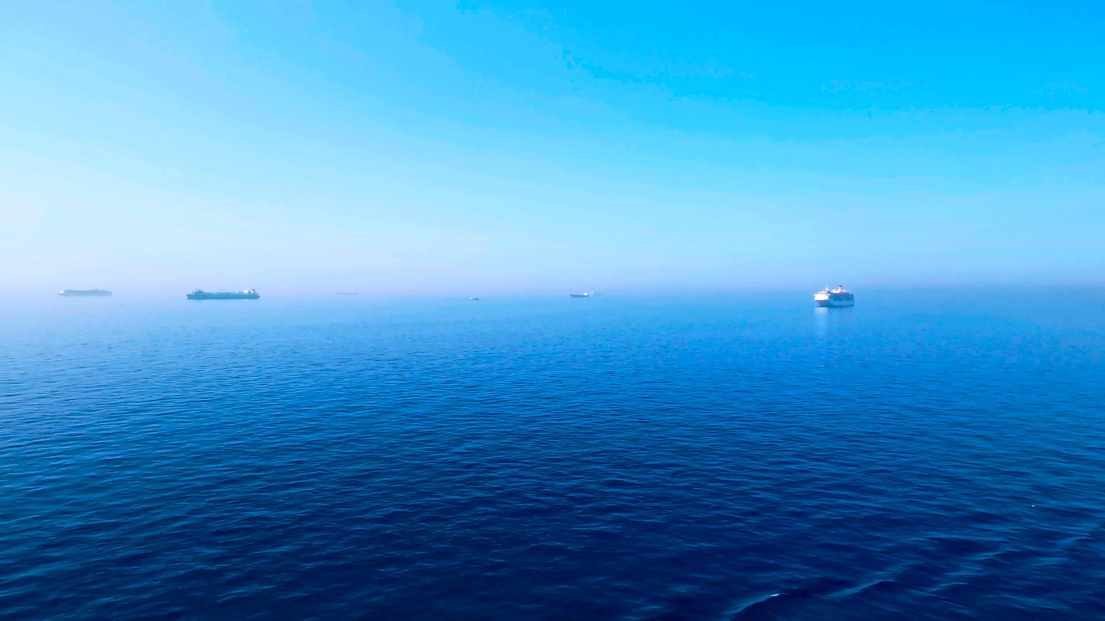 Ships on Sea Free Stock Video Footage, Royalty-Free 4K & HD Video Clip