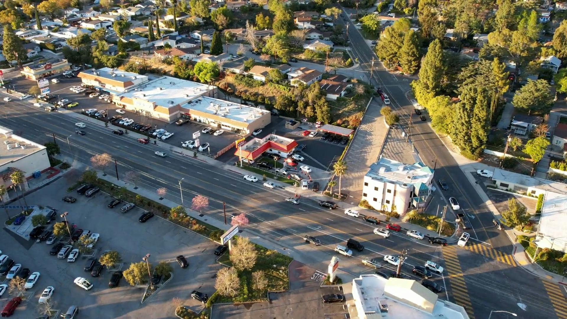 Time Lapse of Traffic on Intersection in Hamburger Free Stock Video ...