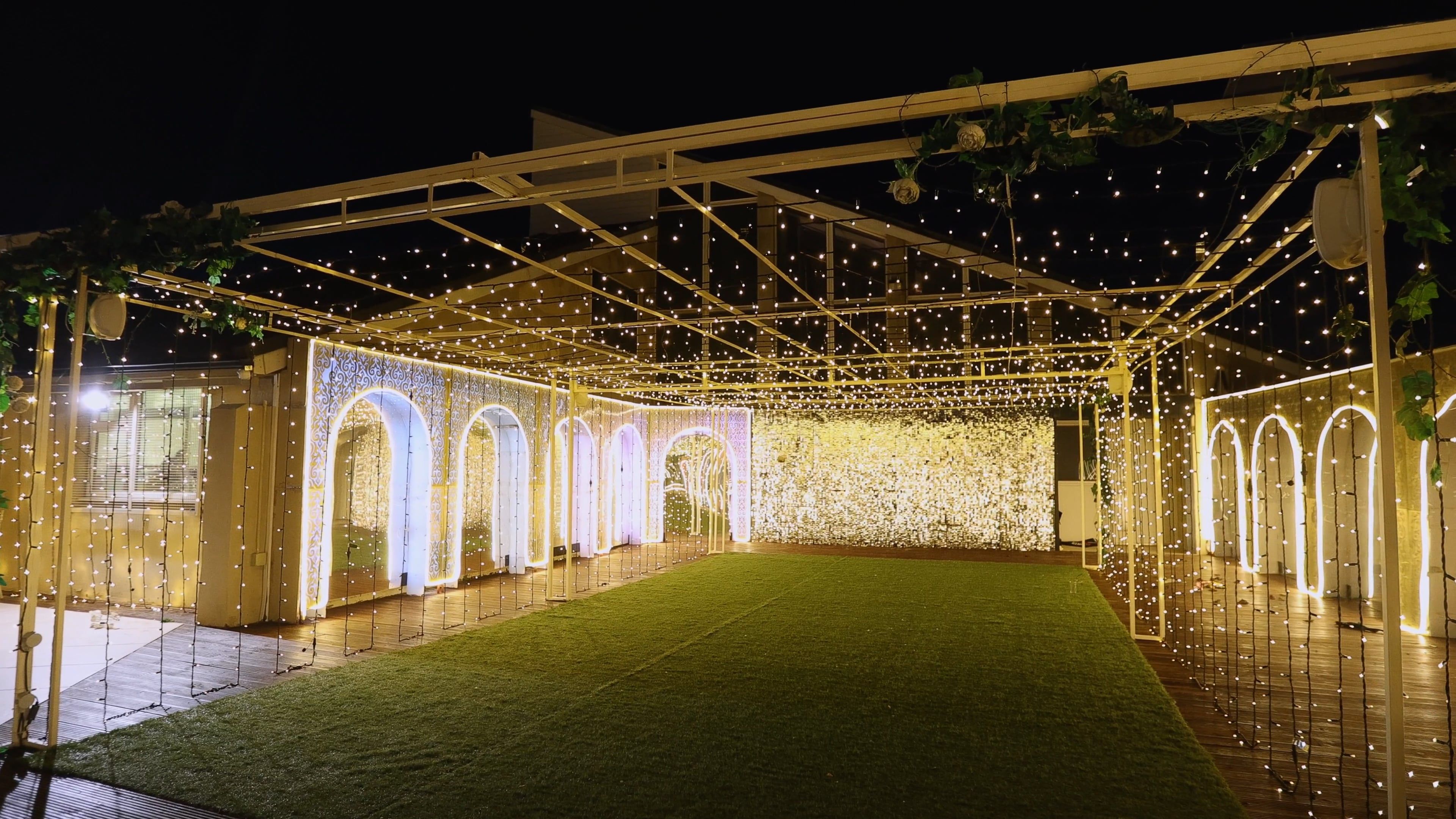 House with Decorative Lights Free Stock Video Footage, Royalty-Free 4K ...