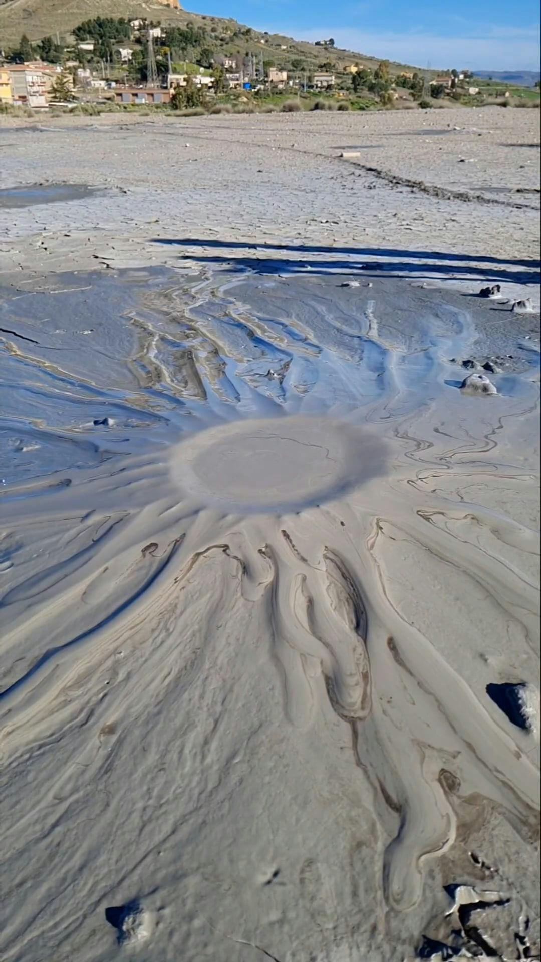 Close up View of Splashing Lava during a Volcano Eruption Free Stock ...