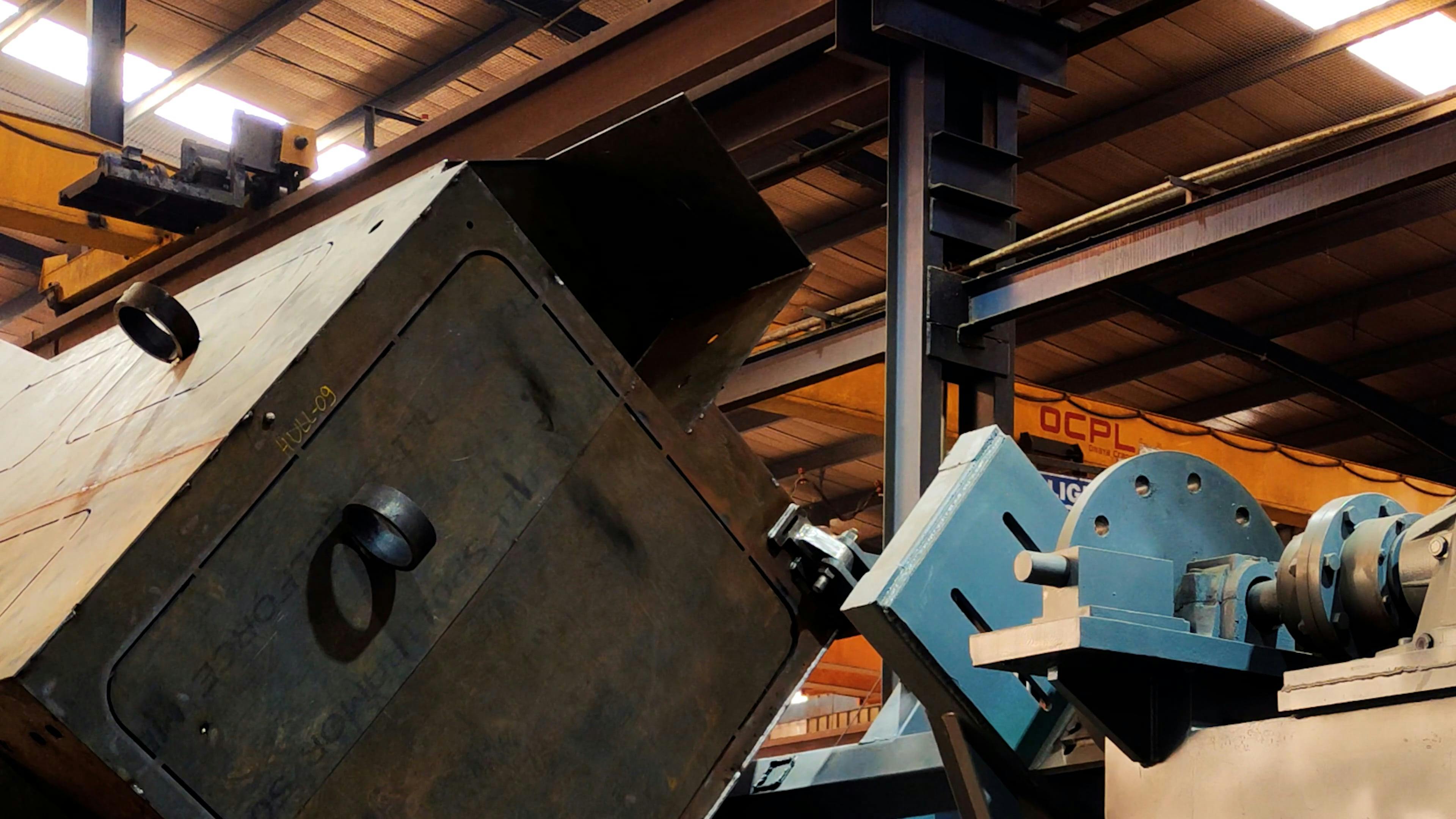 Industrial Machinery in Factory · Free Stock Video