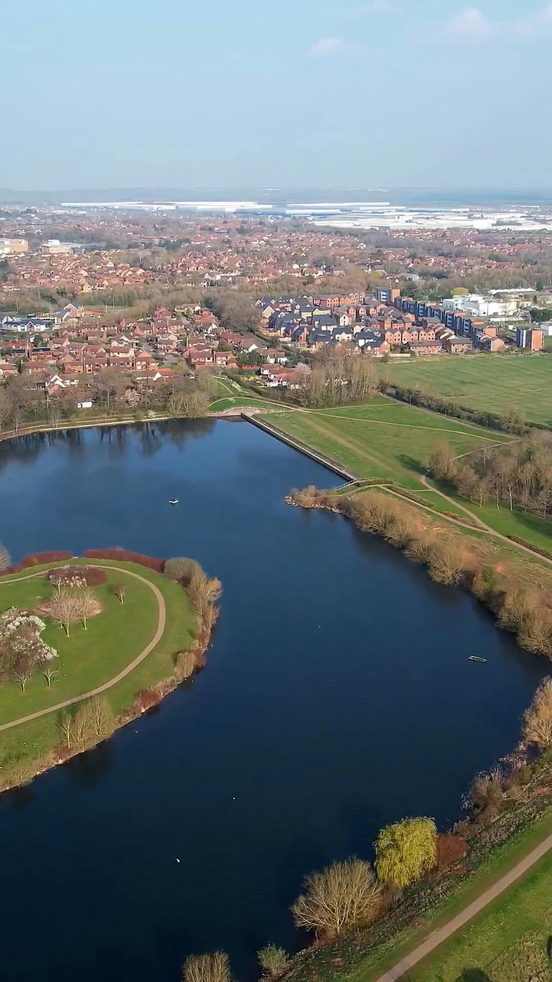 City near River Free Stock Video Footage, Royalty-Free 4K & HD Video Clip