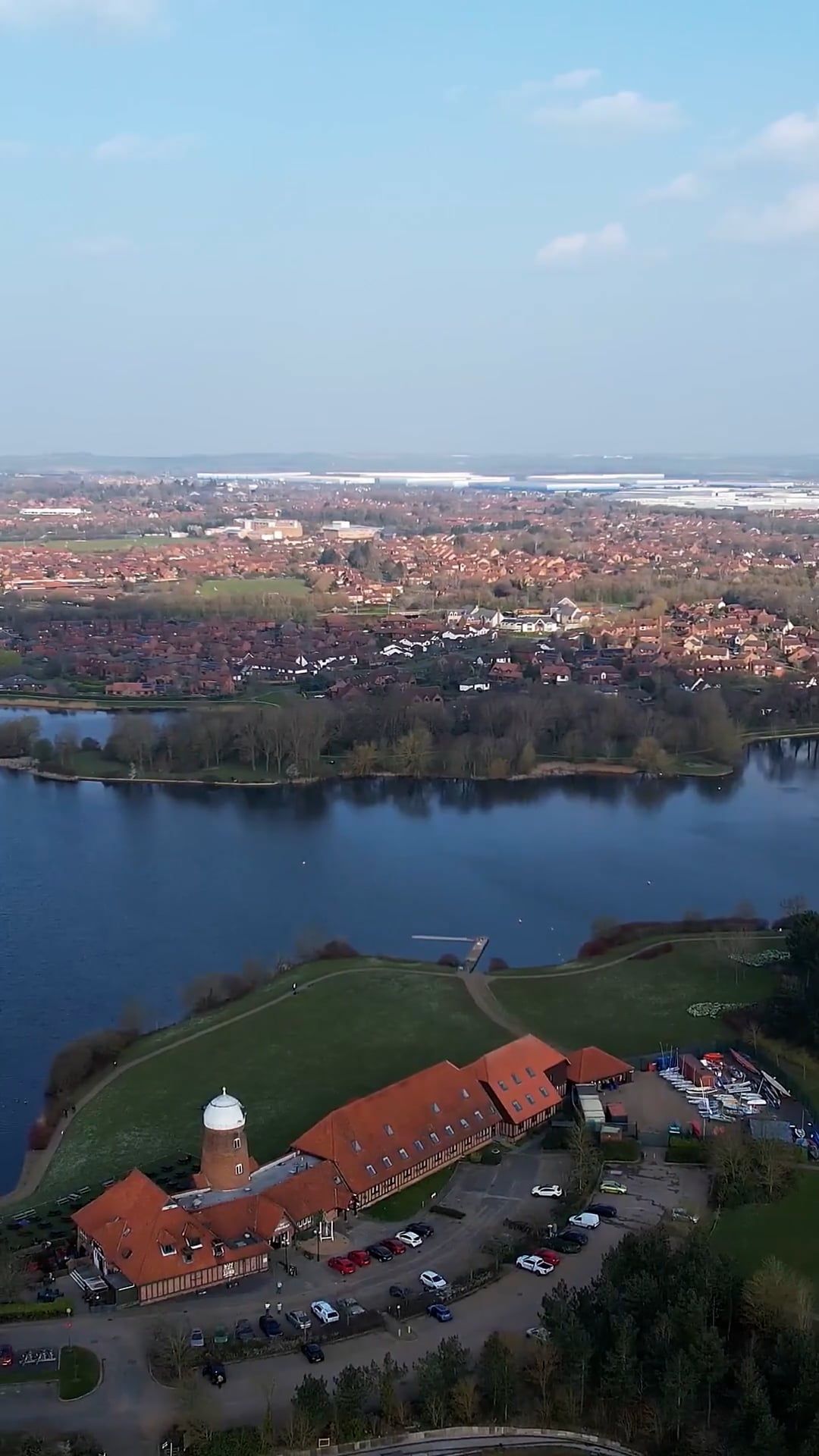 City near River Free Stock Video Footage, Royalty-Free 4K & HD Video Clip