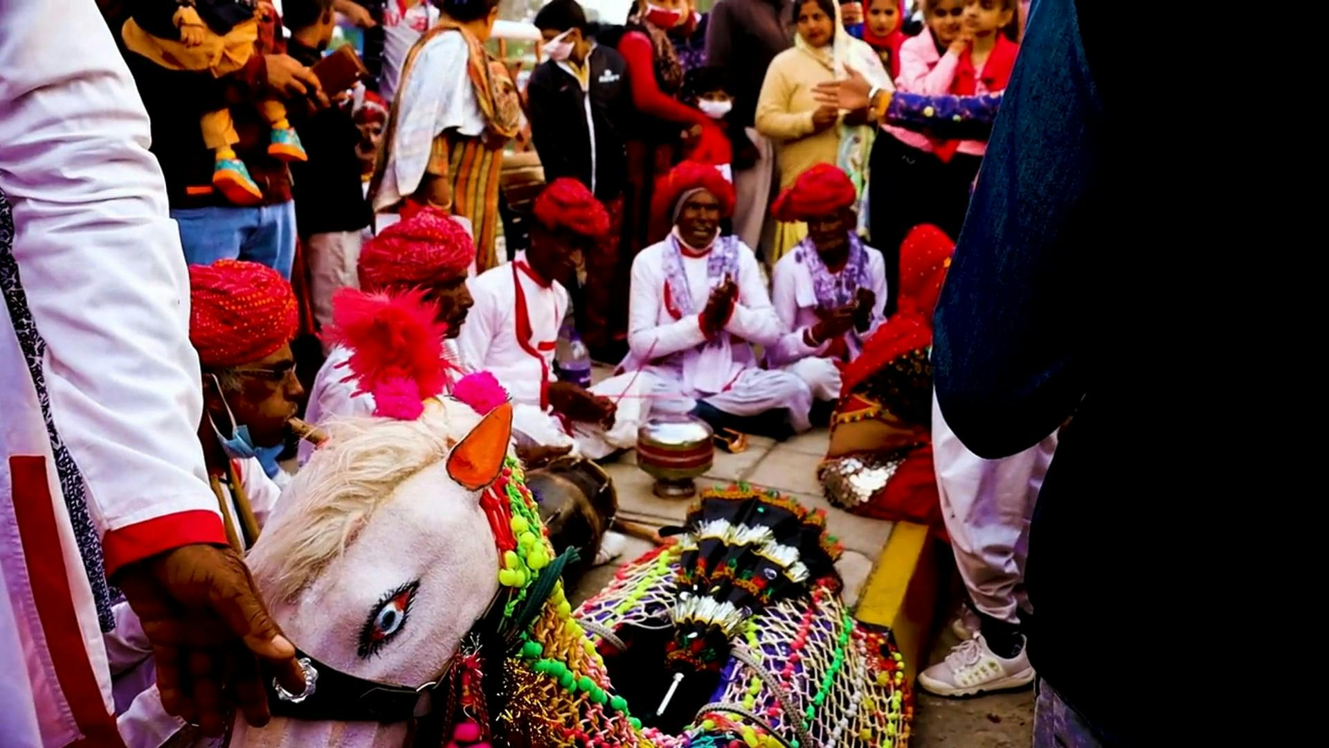 People Playing Music and Dancing during Traditional Celebration Free ...