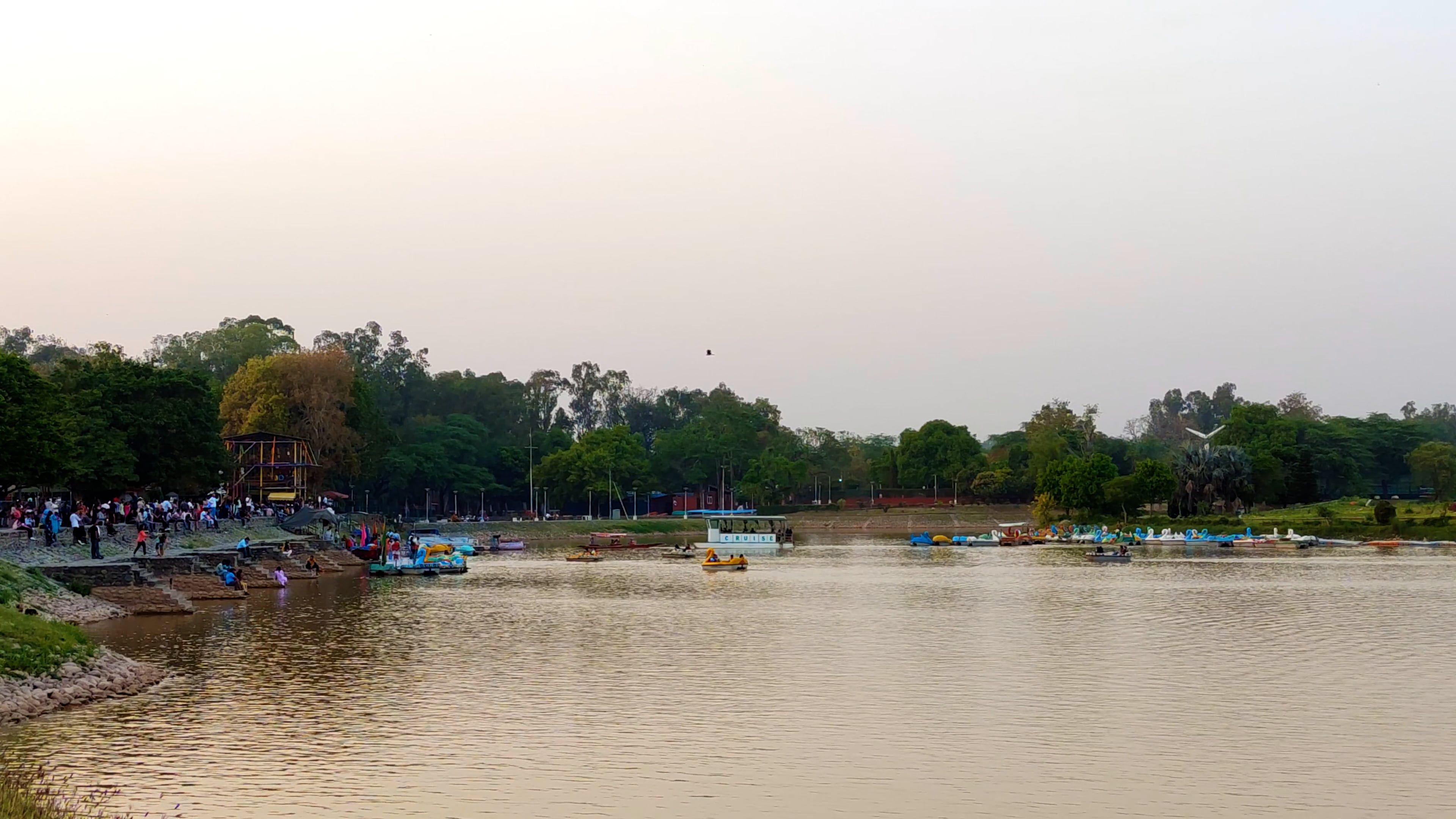 People Enjoying Boat Rides in a Lake Free Stock Video Footage, Royalty ...