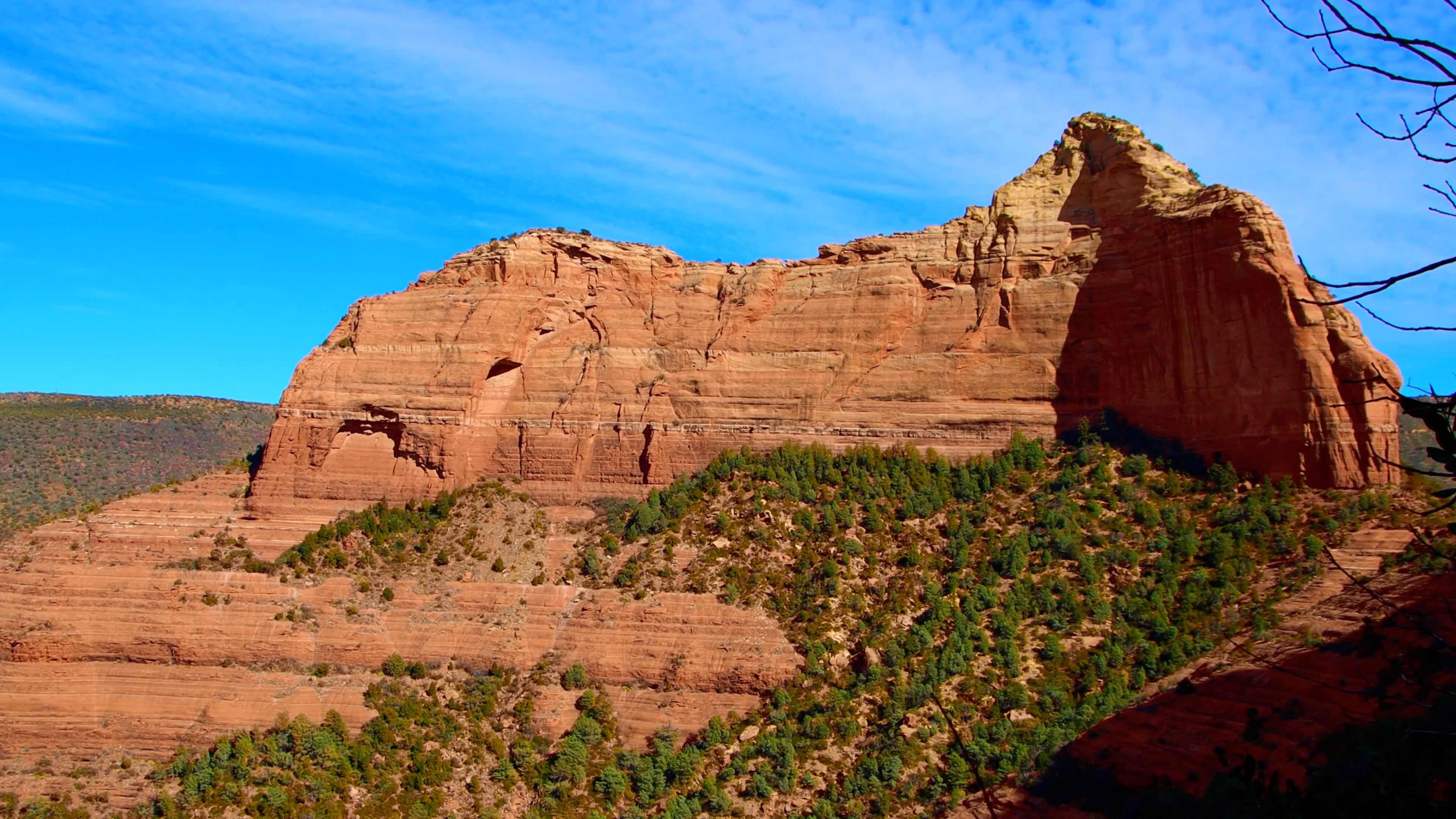 Point of View of a Car Driving along Canyon Highway in Arizona Free ...