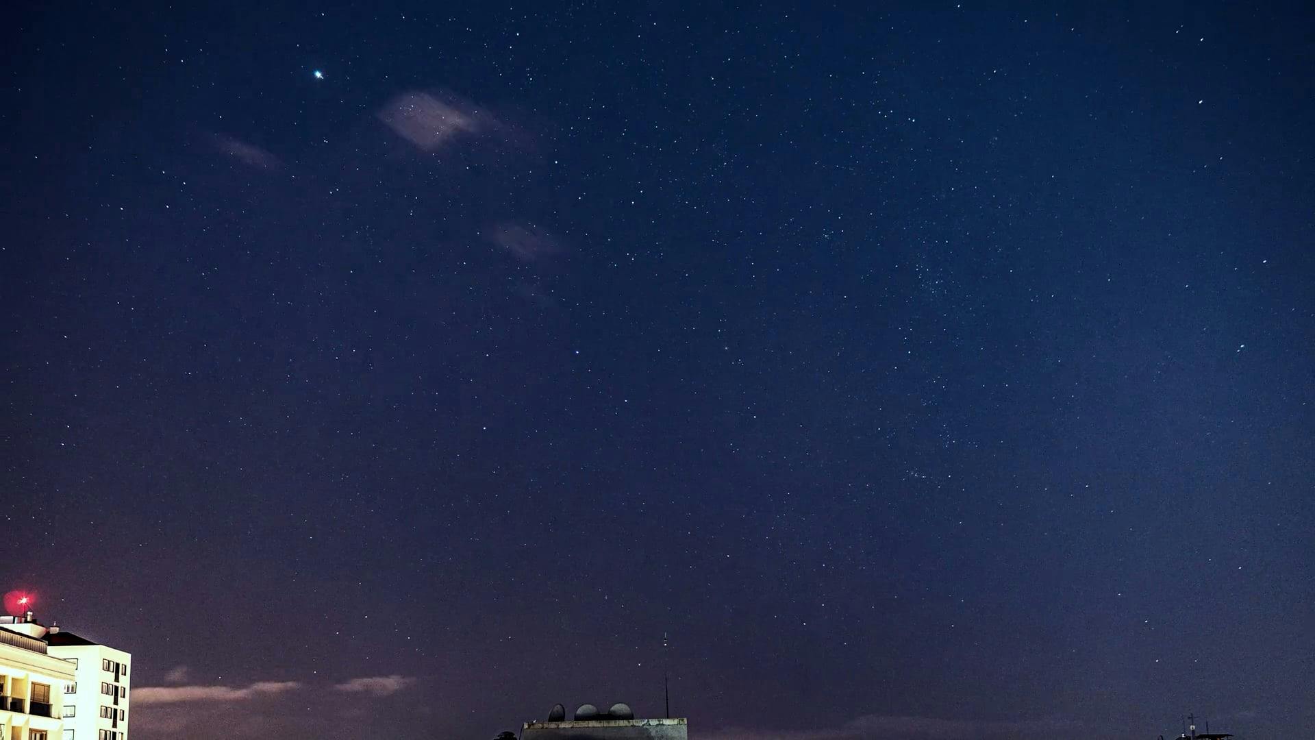 Features Of The Sky From Dusk Until Dawn Free Stock Video Footage ...