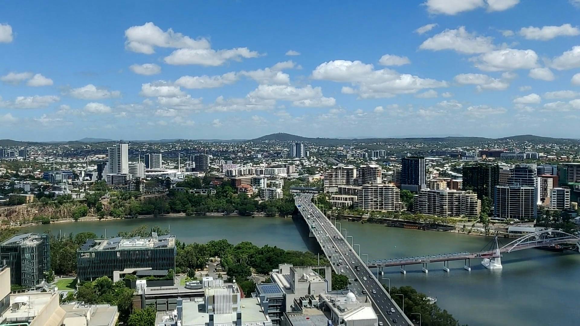 Time Lapse of the City of Brisbane Free Stock Video Footage, Royalty ...