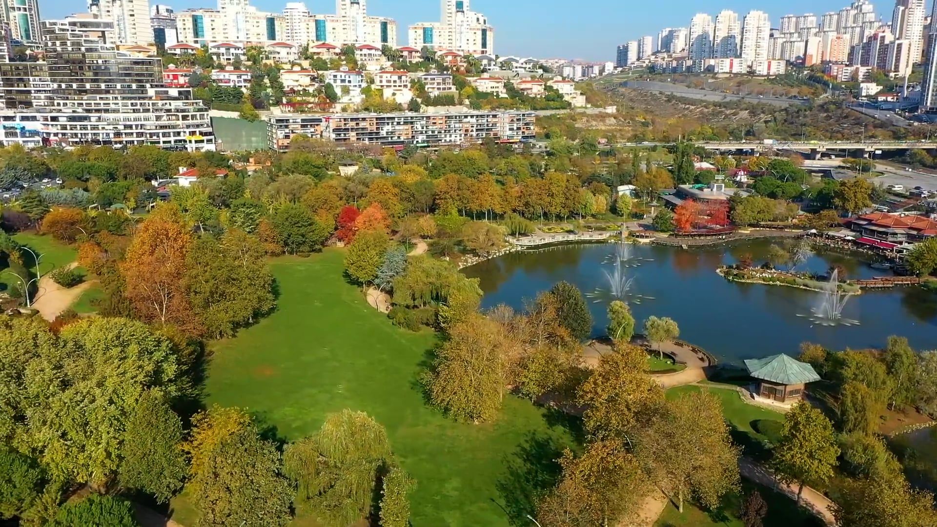Park in Istanbul Free Stock Video Footage, Royalty-Free 4K & HD Video Clip