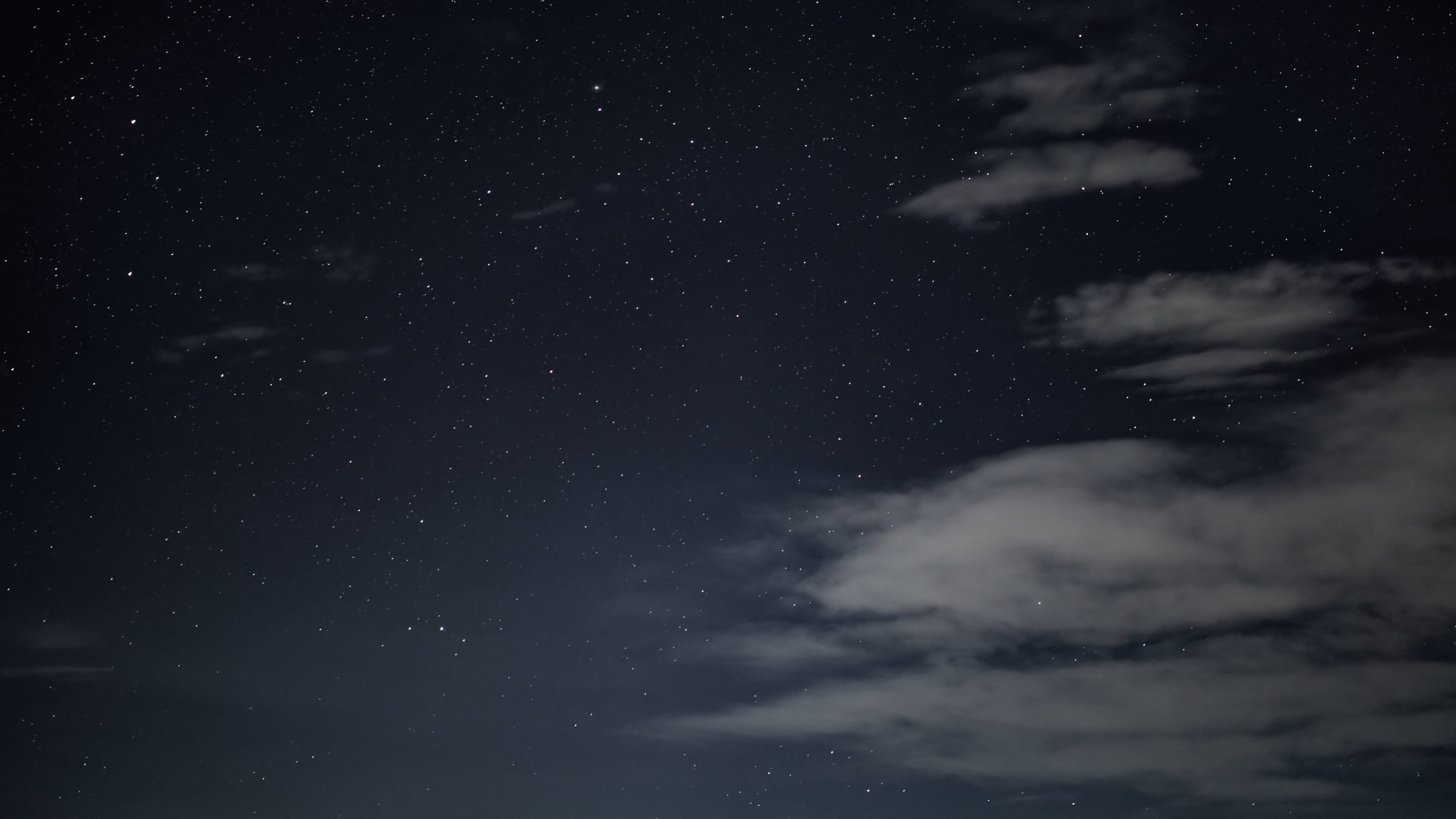 Time Lapse of a Starry Night Sky Free Stock Video Footage, Royalty-Free ...