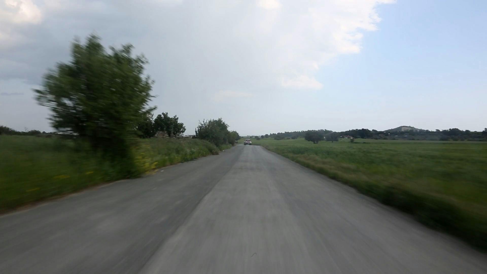 Car Driving Through a Country Road Free Stock Video Footage, Royalty ...