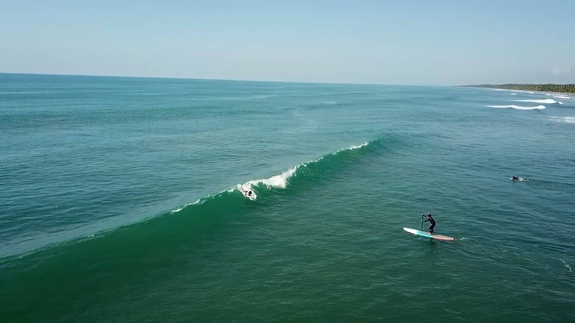 A Man Surfing The Waves Of The Sea Free Stock Video Footage, Royalty ...
