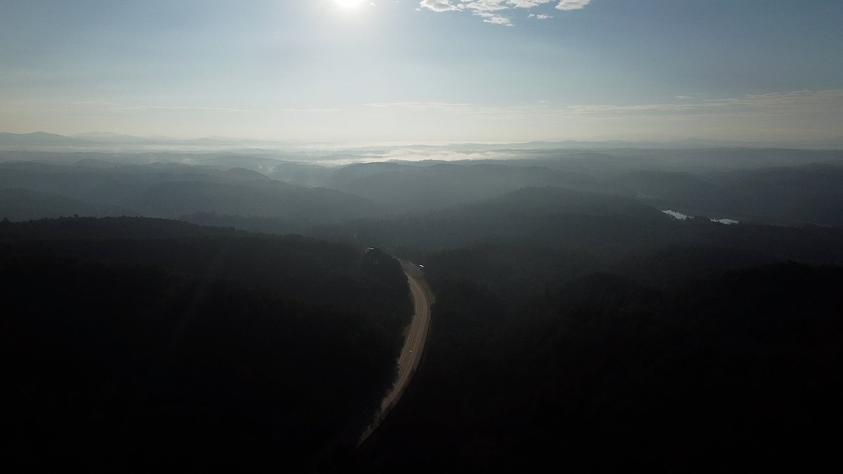 Sun on Clear Sky over Plains Free Stock Video Footage, Royalty-Free 4K ...