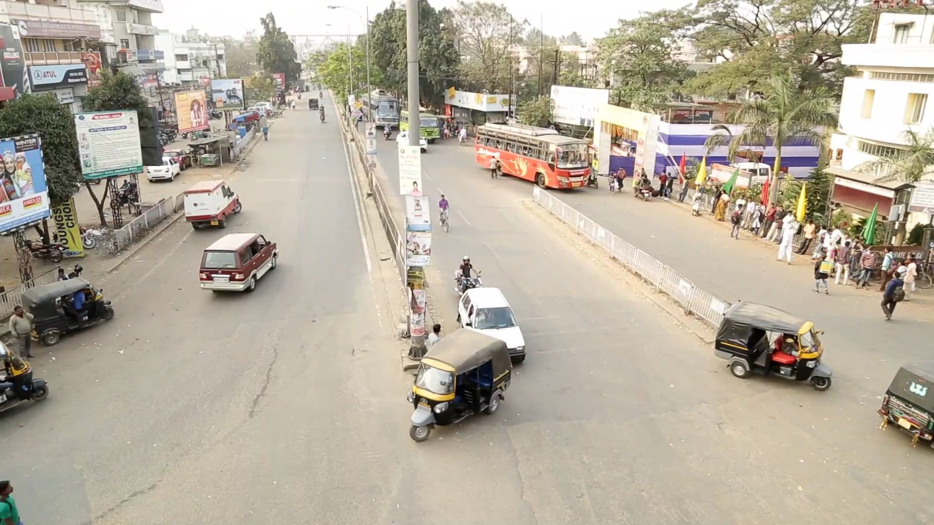 Traffic in City Free Stock Video Footage, Royalty-Free 4K & HD Video Clip