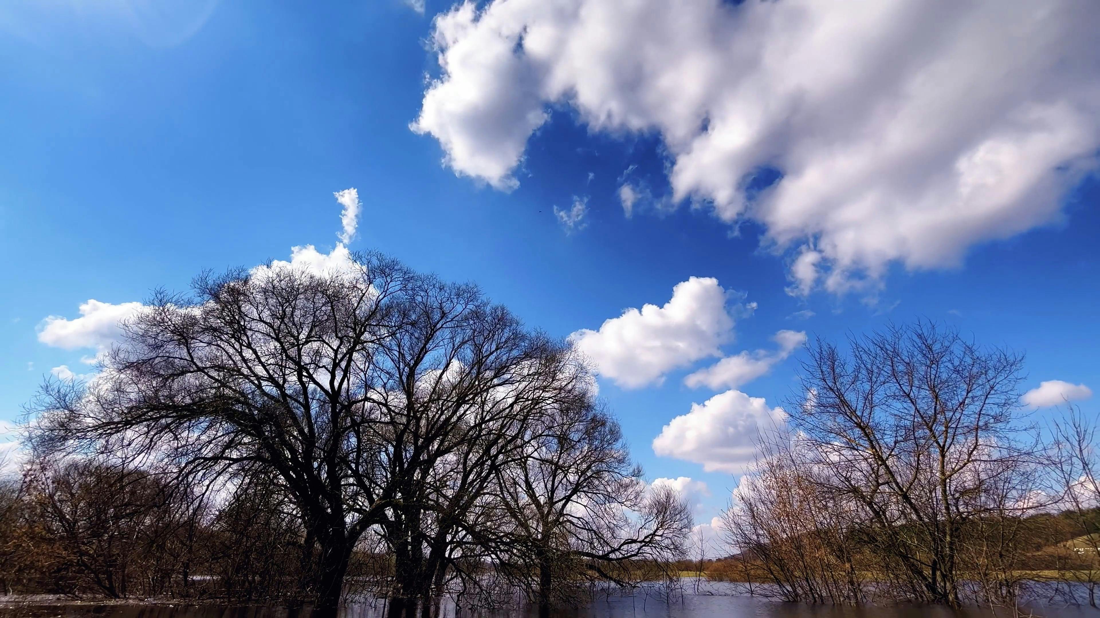 Clouds Moving in Sky Free Stock Video Footage, Royalty-Free 4K & HD ...