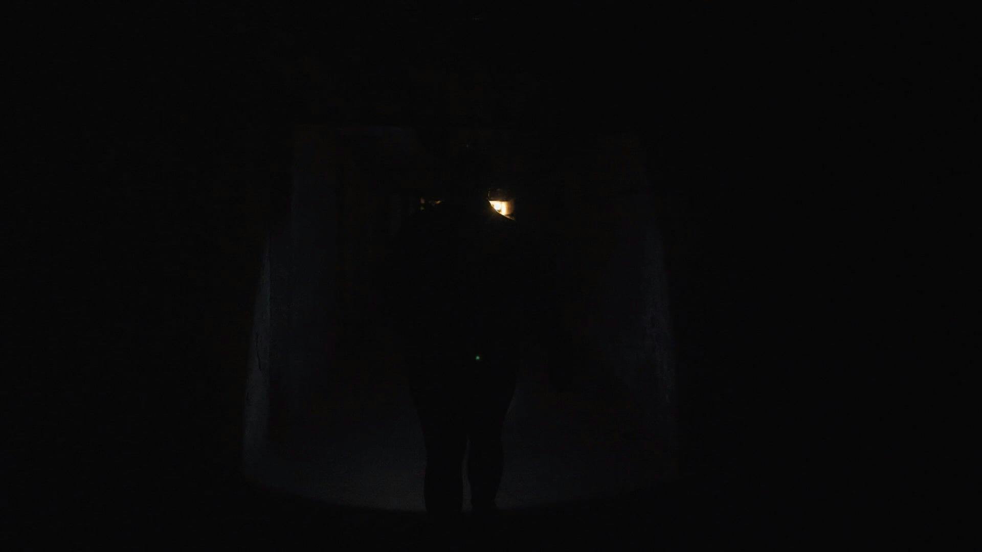 Raging Man Hitting Wall and Walking on Corridor Free Stock Video ...