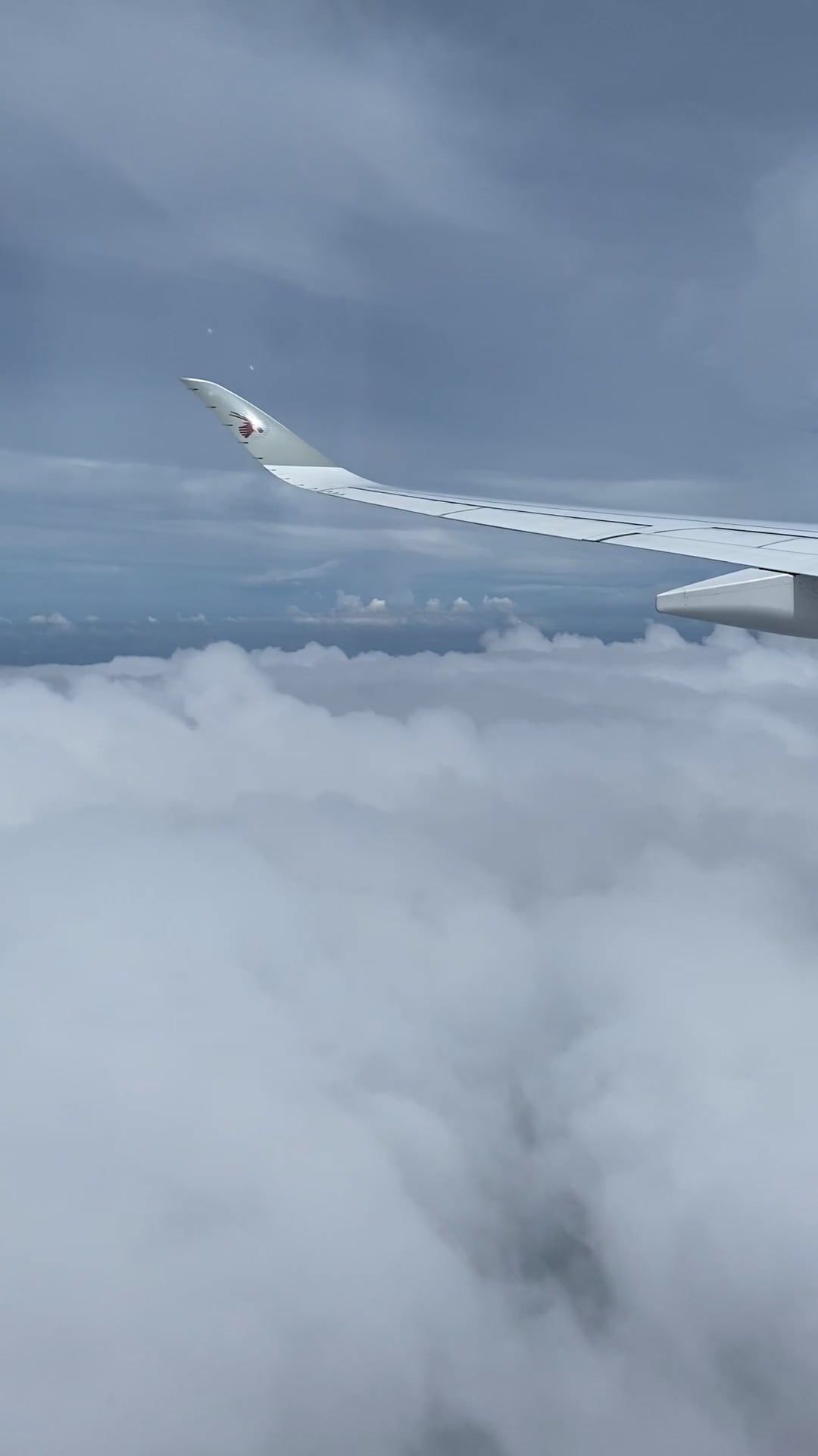 Airplane Flying under Clouds Free Stock Video Footage, Royalty-Free 4K ...
