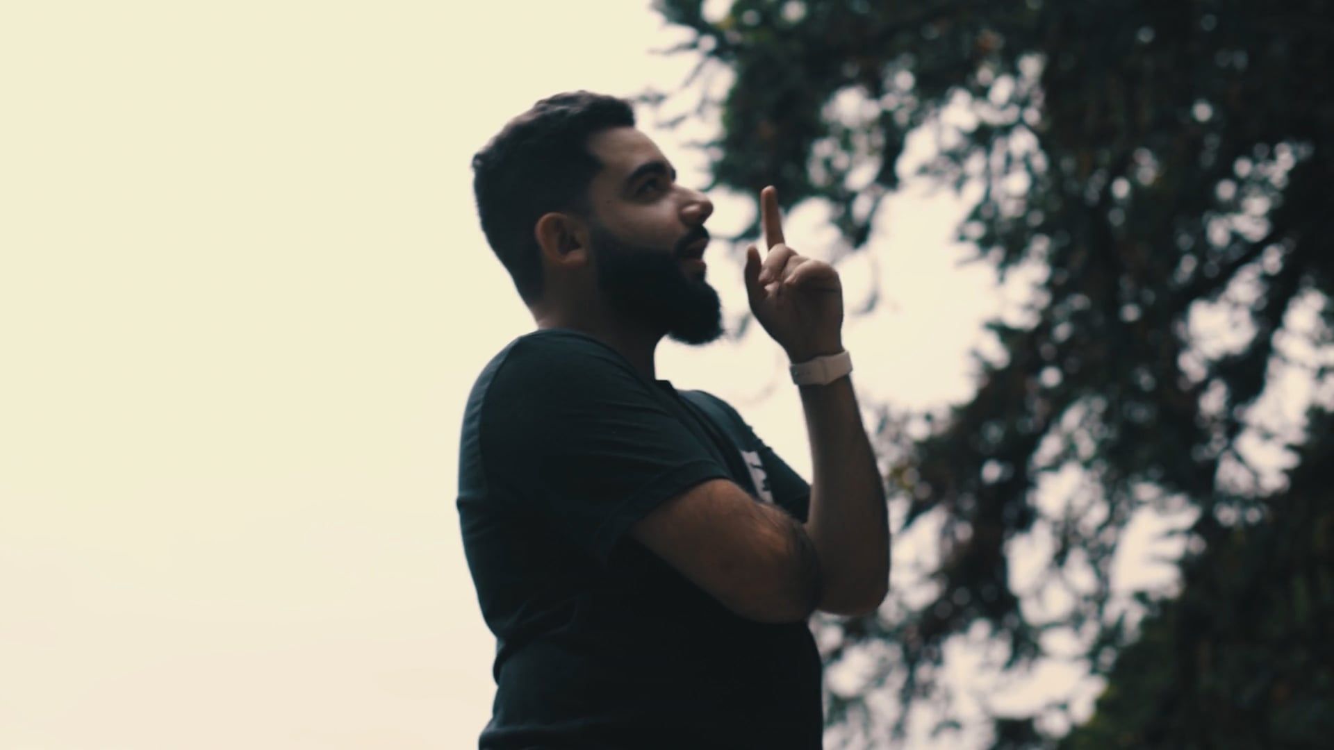 Man Speaking by Tree Free Stock Video Footage, Royalty-Free 4K & HD ...