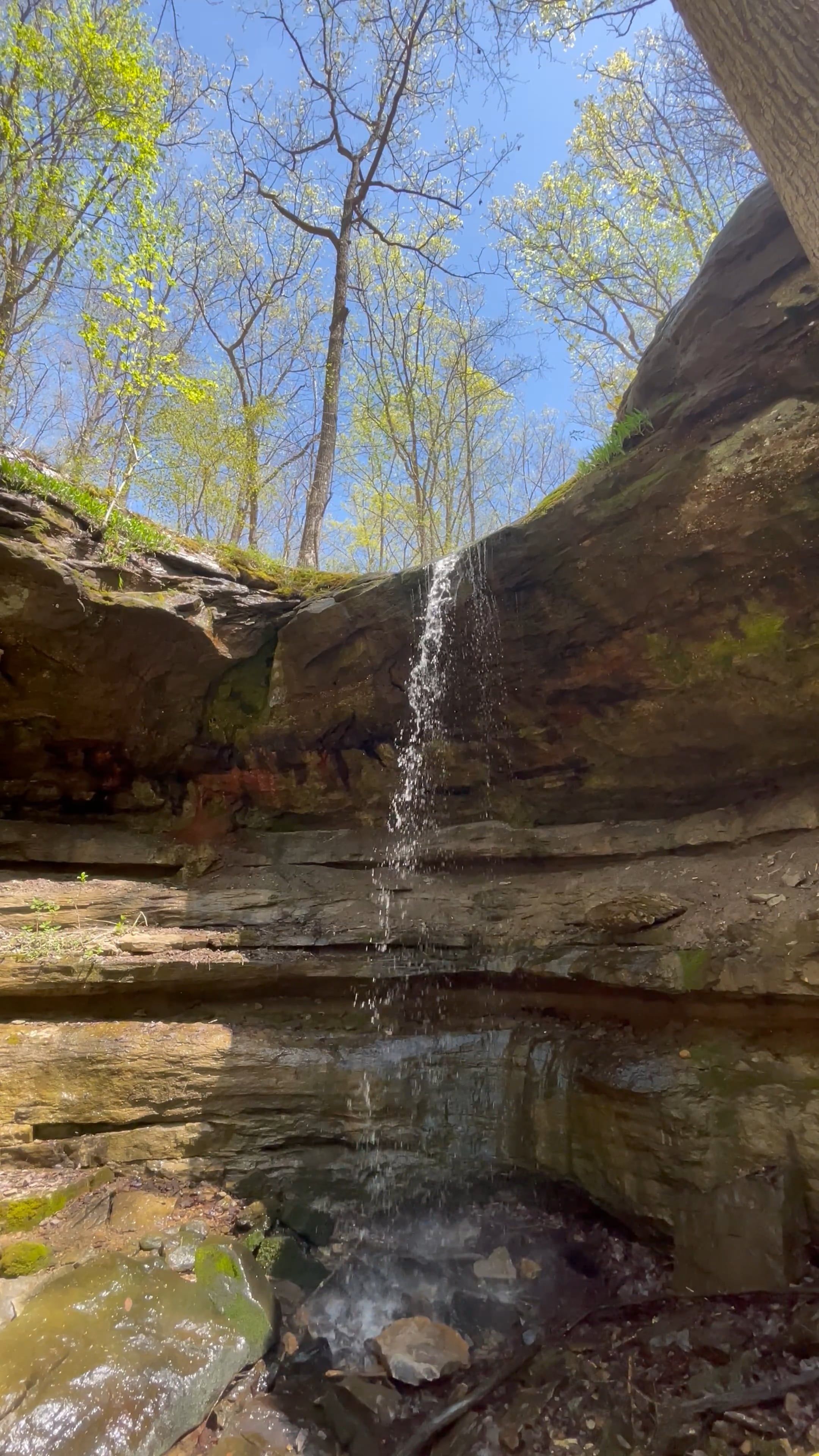 Vertical Shot of Cascade Free Stock Video Footage, Royalty-Free 4K & HD ...