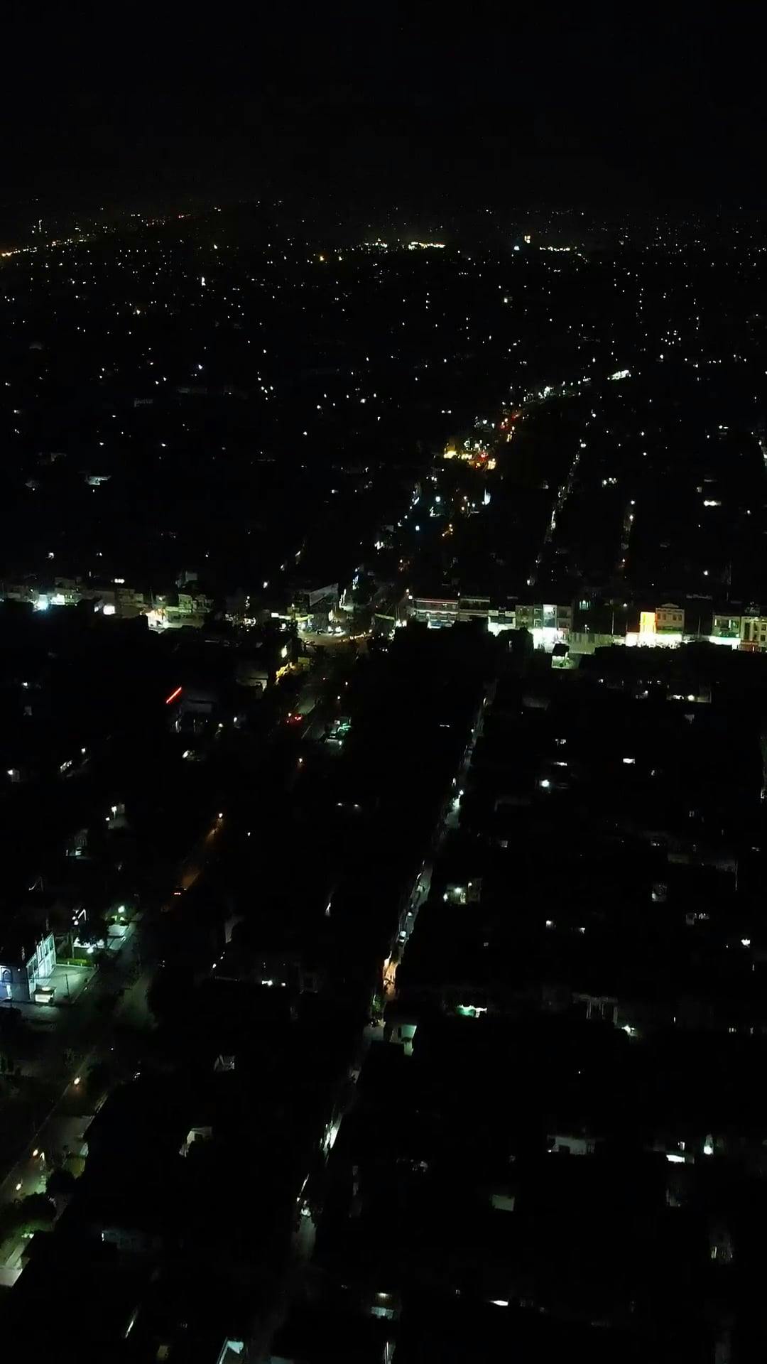 Vídeo profissional gratuito de aéreo, aerofotografia, antena noturna ...