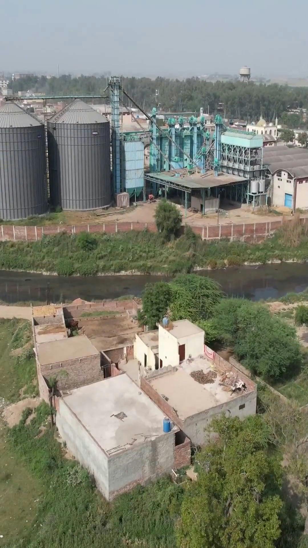 Factory near River Free Stock Video Footage, Royalty-Free 4K & HD Video ...