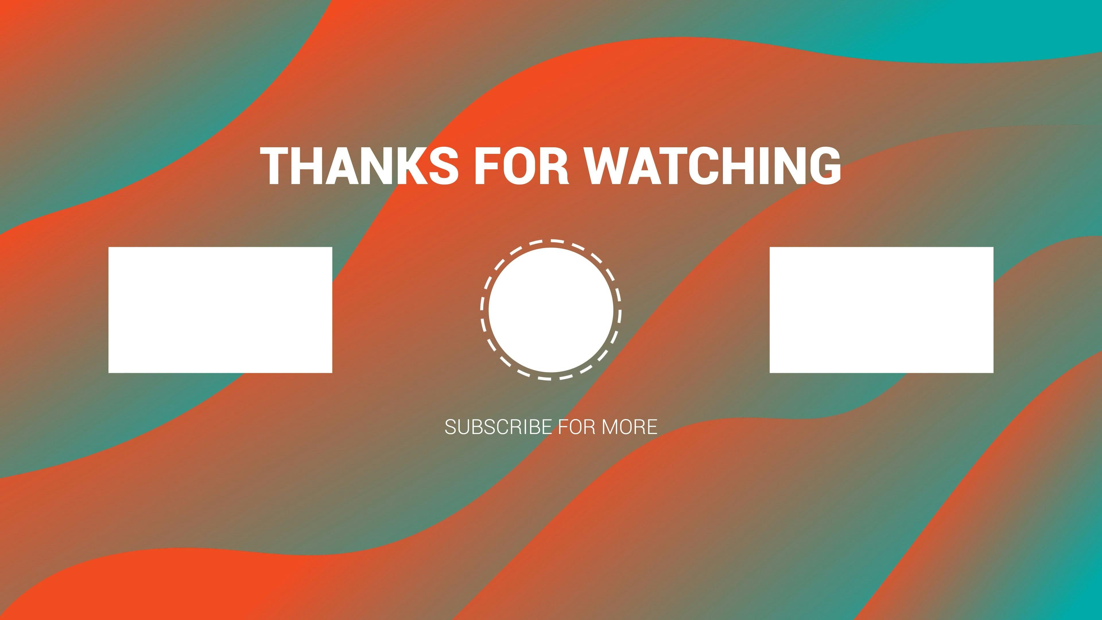 Template of Outro Free Stock Video Footage, Royalty-Free 4K & HD Video Clip