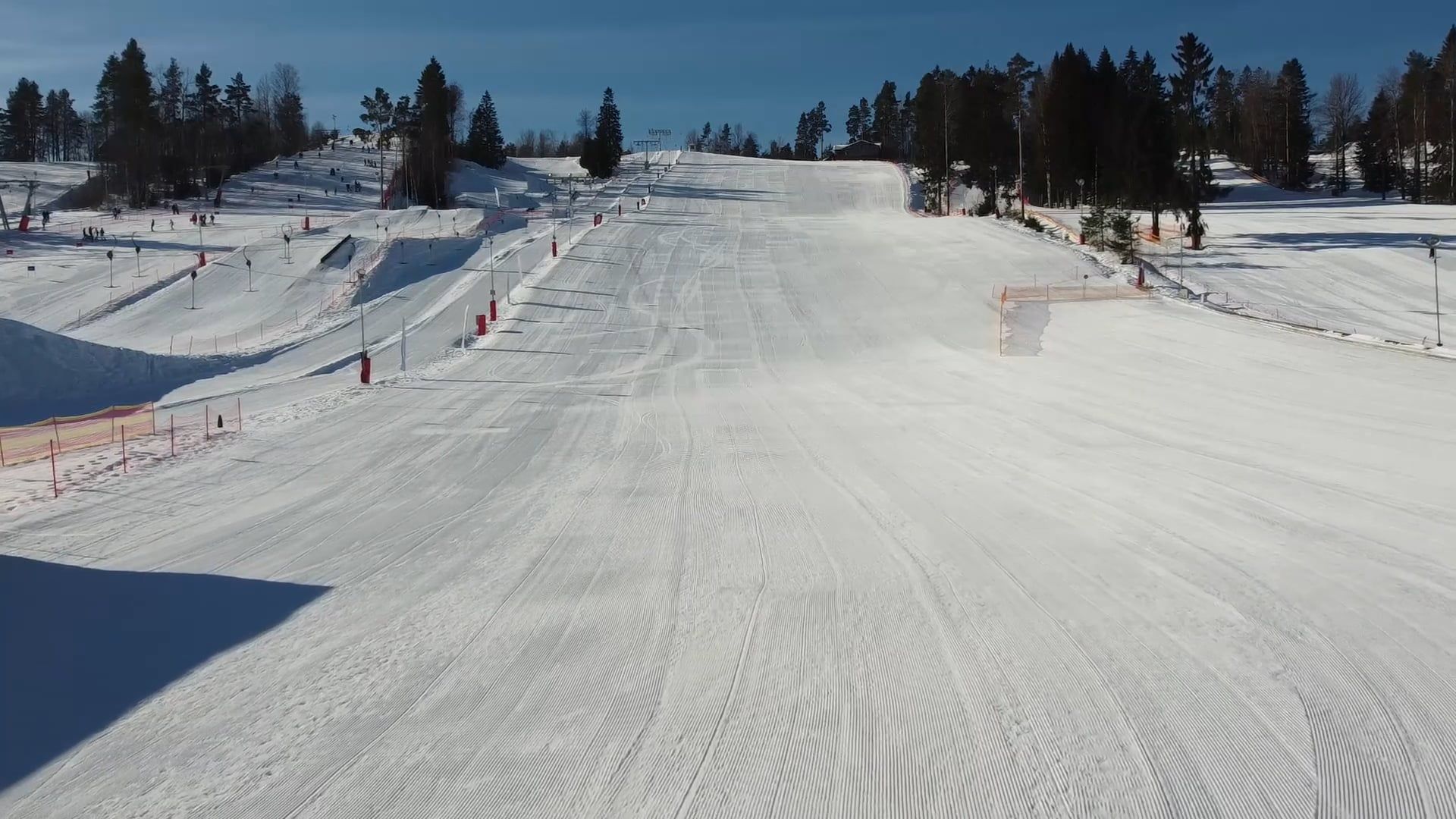 Snow on Ski Slope Free Stock Video Footage, Royalty-Free 4K & HD Video Clip