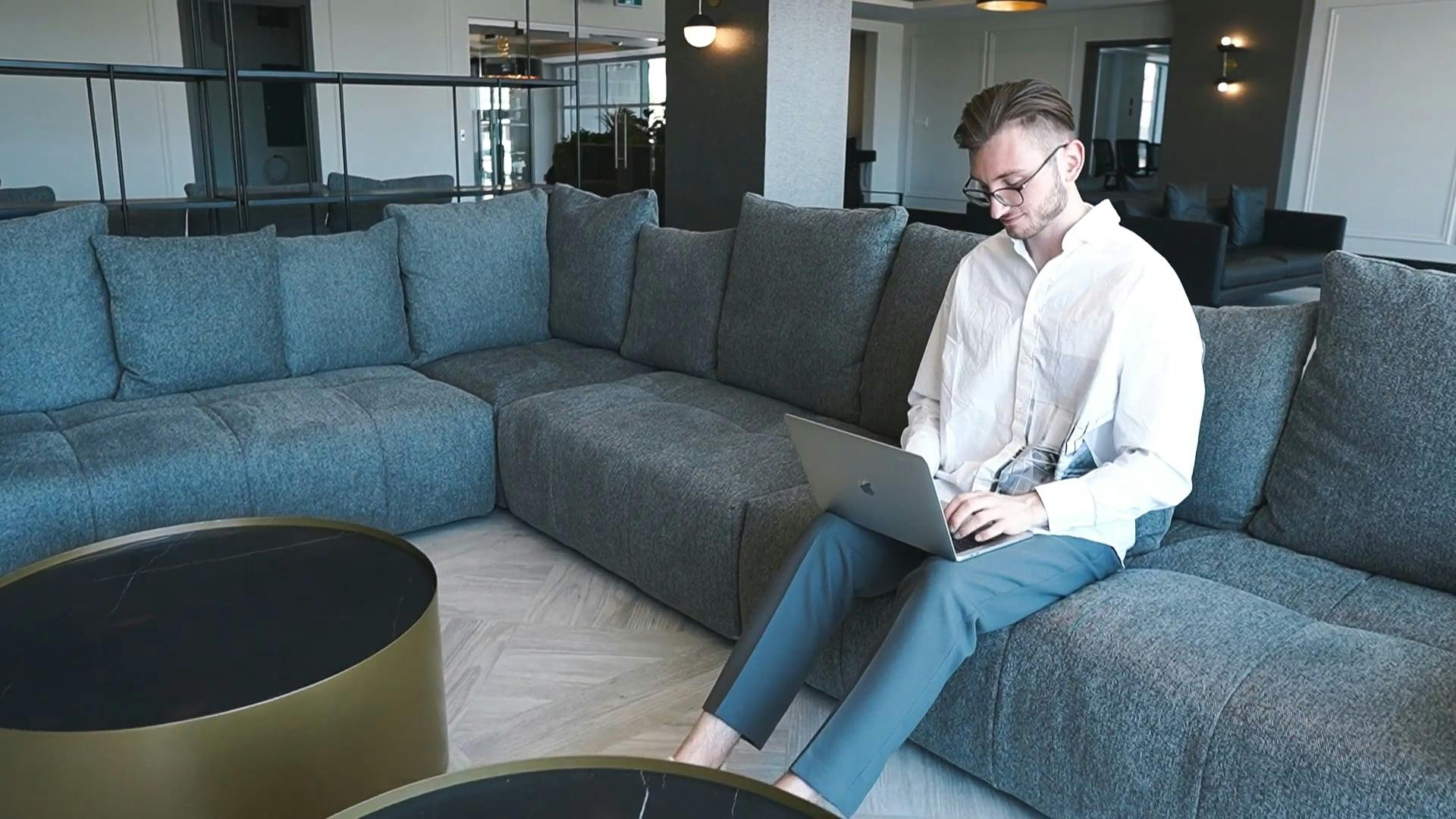 Woman Waving Bye and Closing Her Laptop Free Stock Video Footage ...